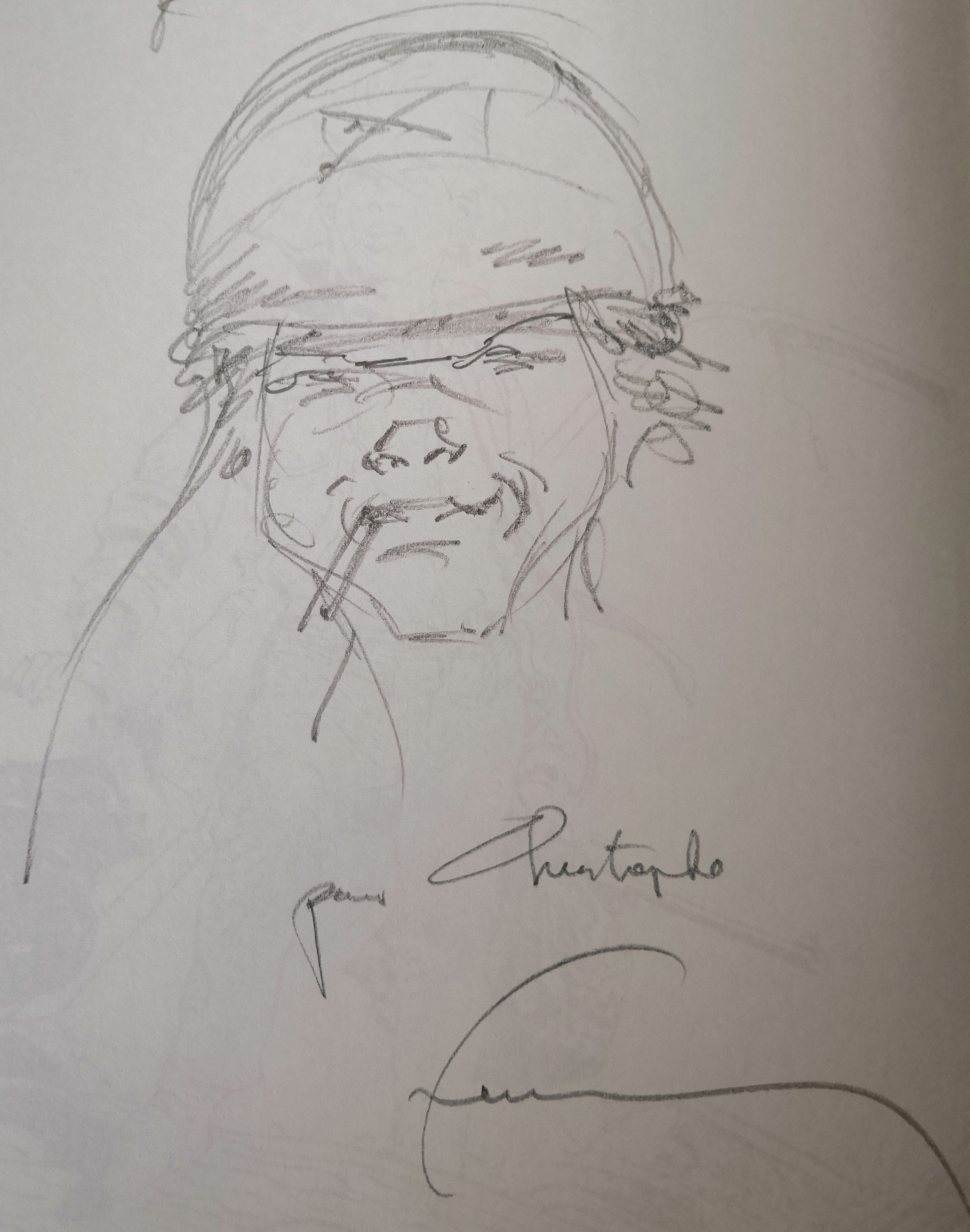 Kurdy par Hermann - Dédicace