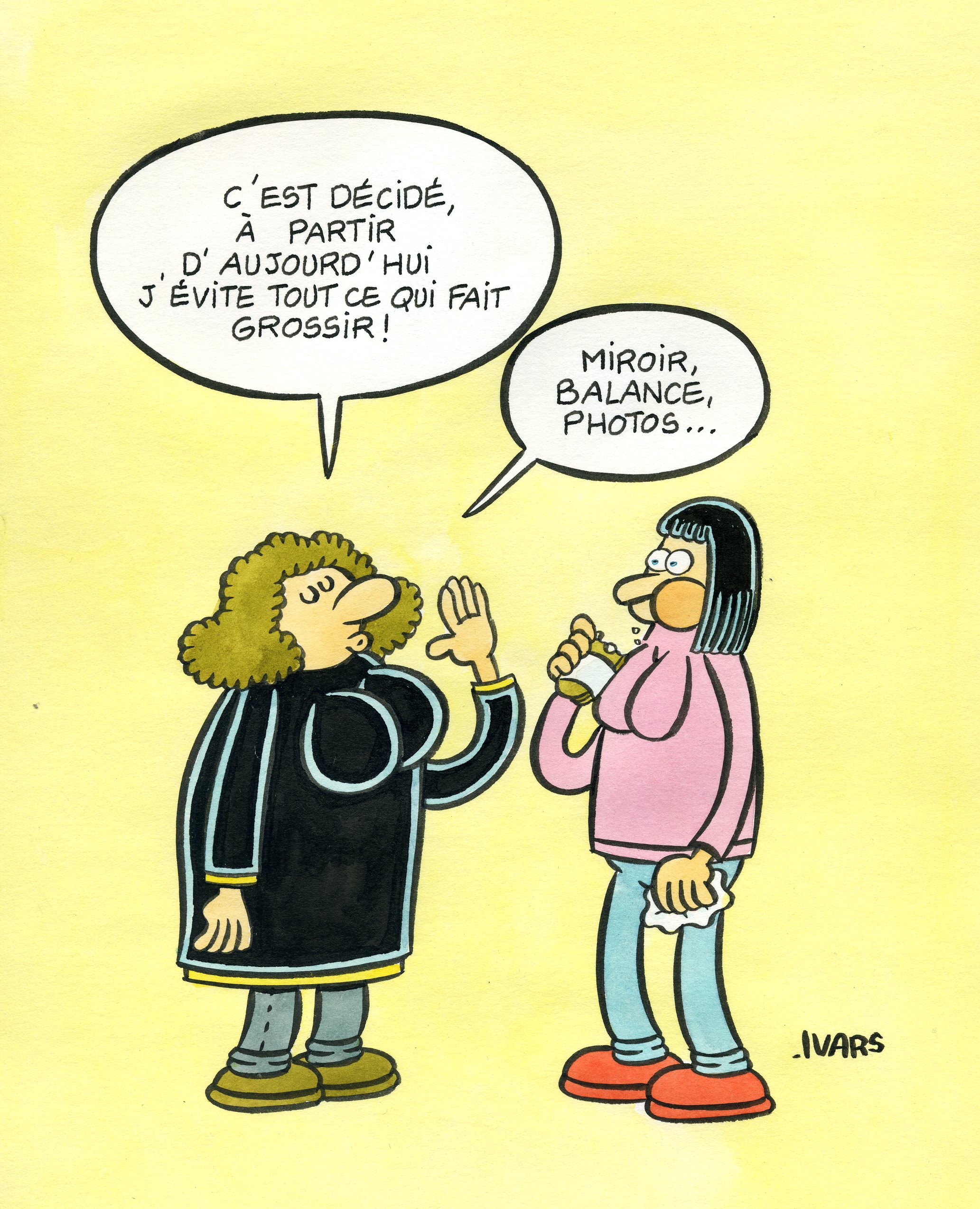 En vente - Grossir par Éric Ivars - Illustration originale
