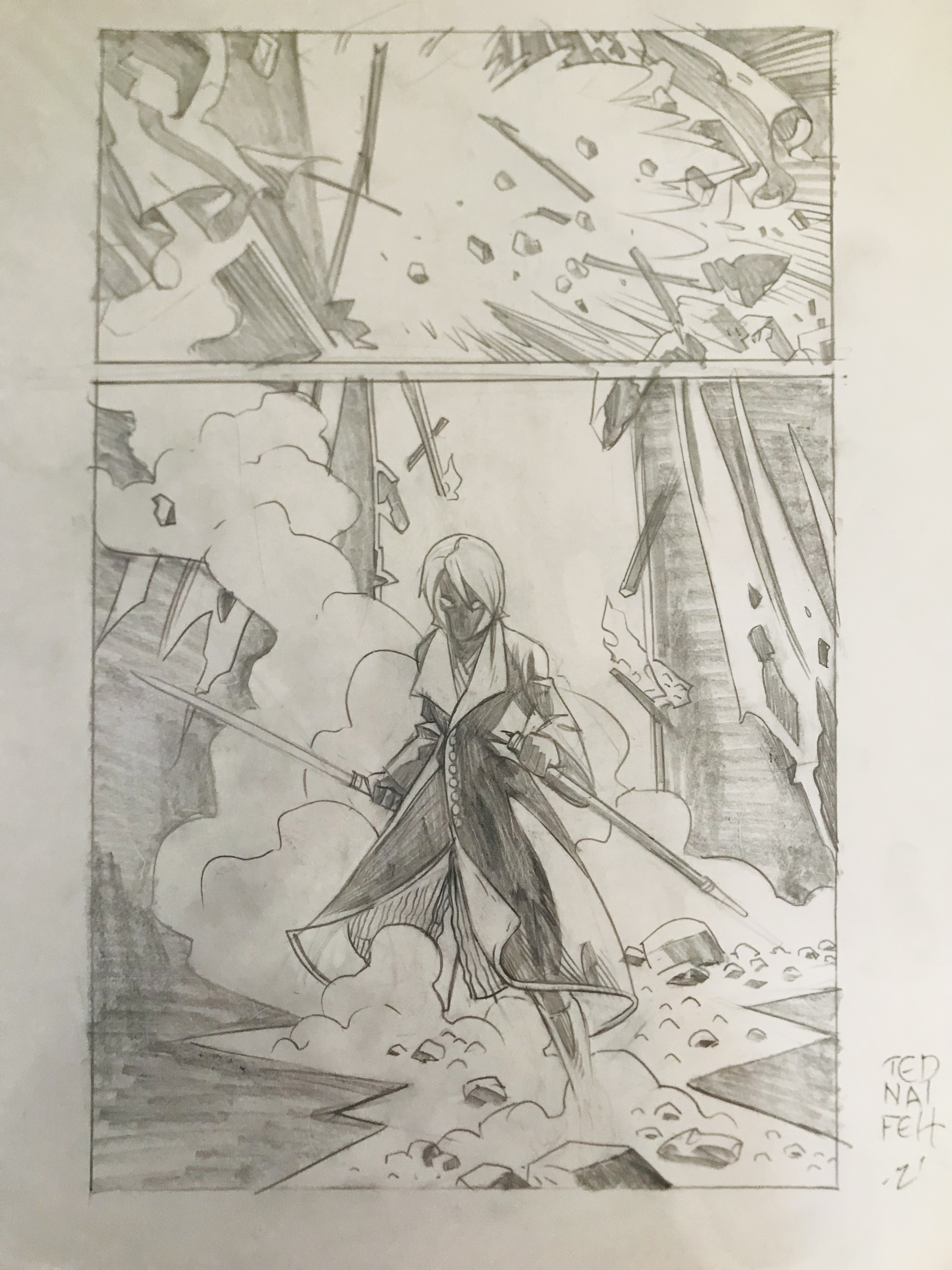 Courtney Crumrin par Ted Naifeh - Planche originale