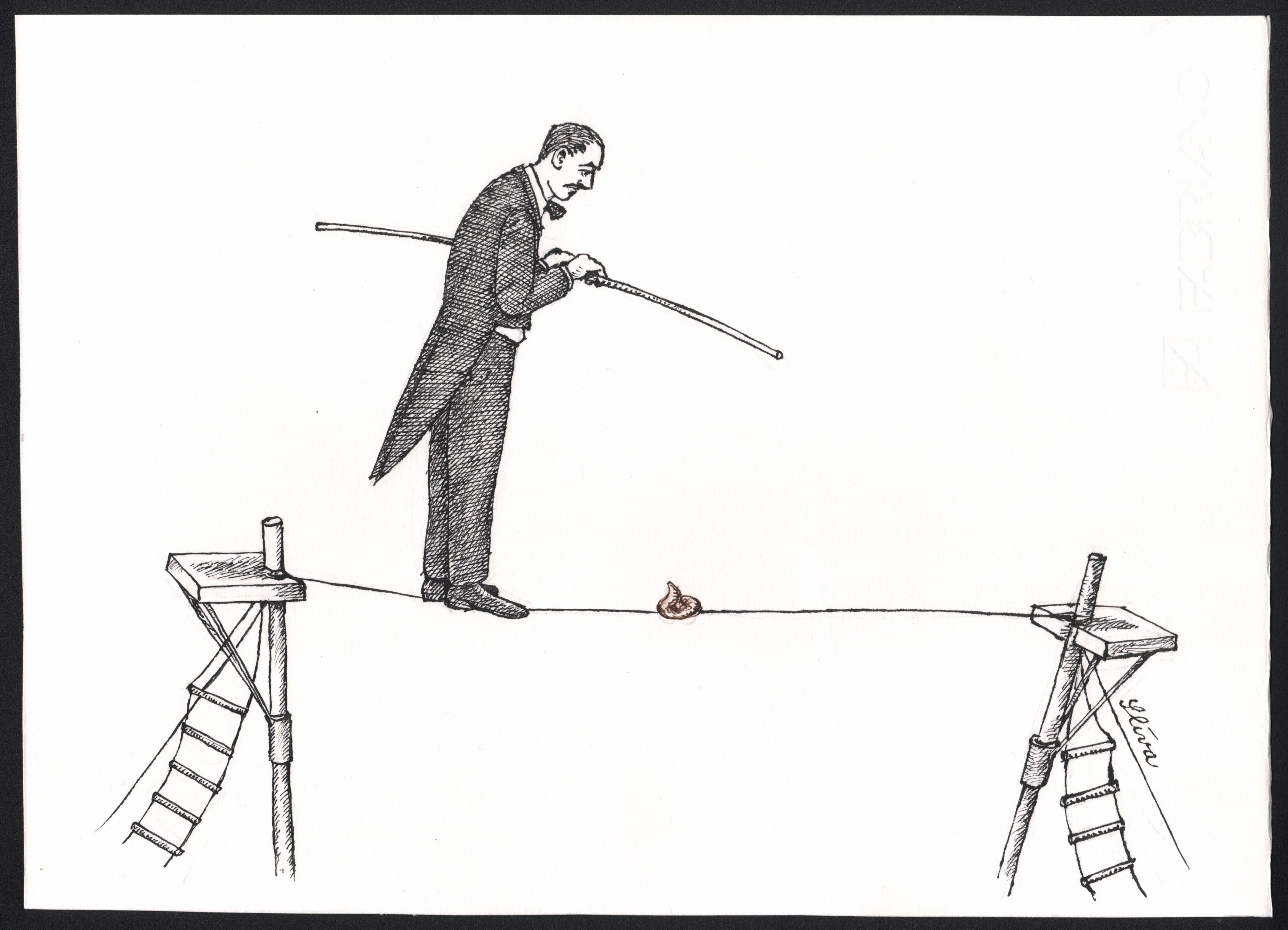 Unexpected par Jiri Sliva - Illustration originale