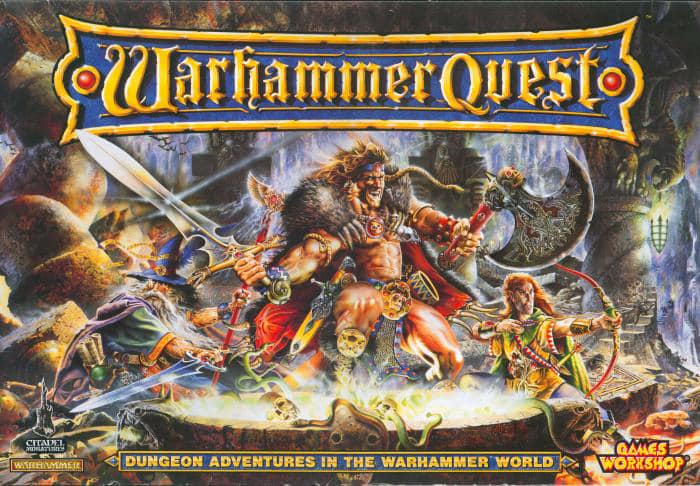 Geoff Taylor, Games Workshop, Warhammer Quest Original Box Cover Art ...