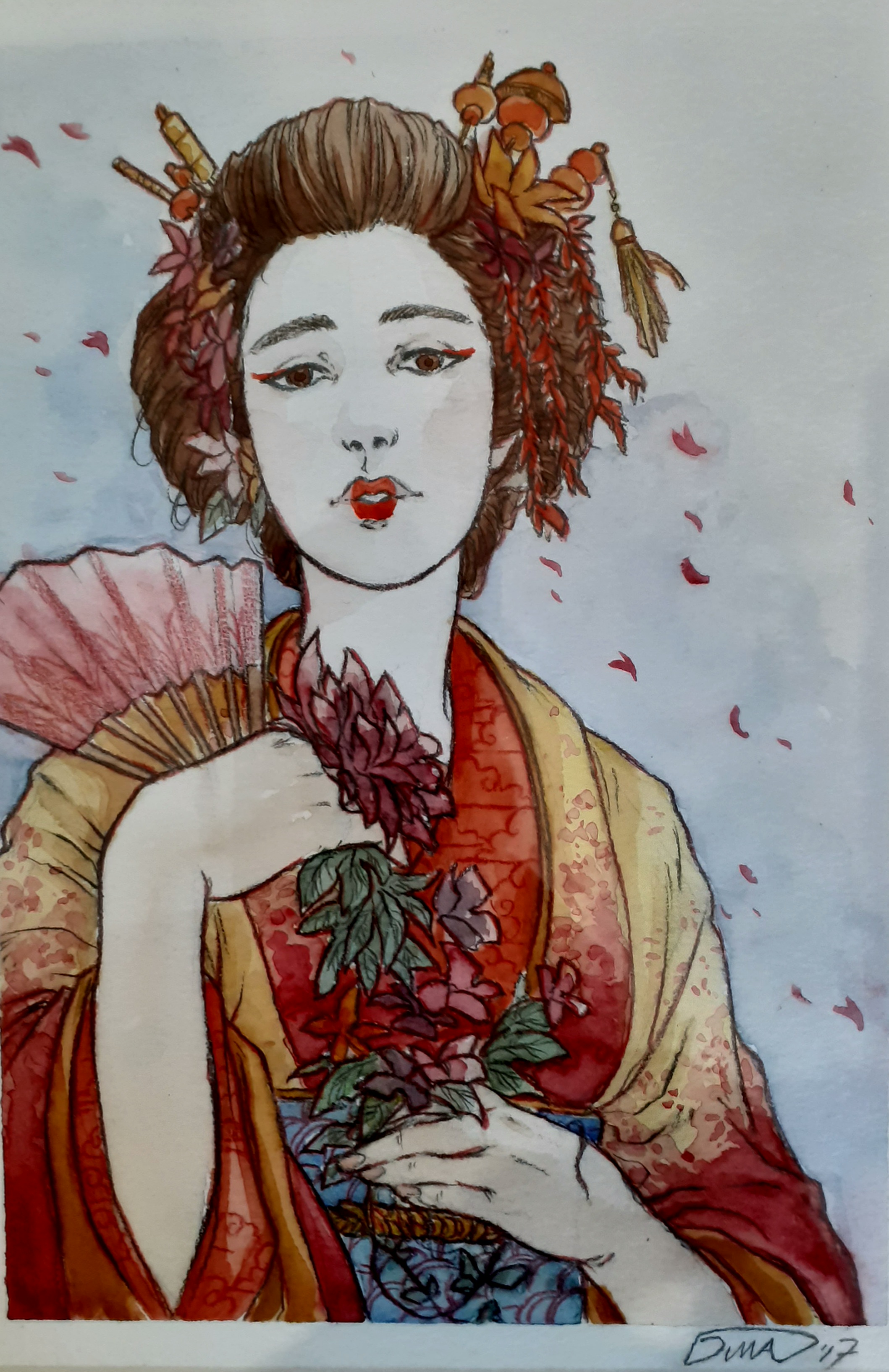 Dessin original par Dimat - Illustration originale