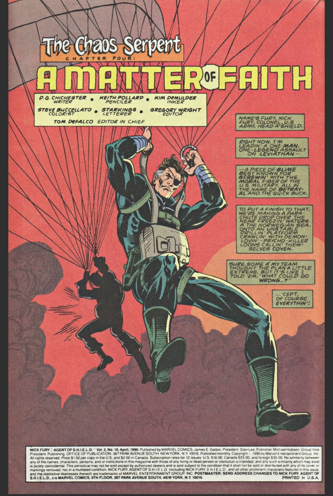 Keith Pollard, Kim De Mulder, Nick Fury Agent of the SHIELD - Keith ...