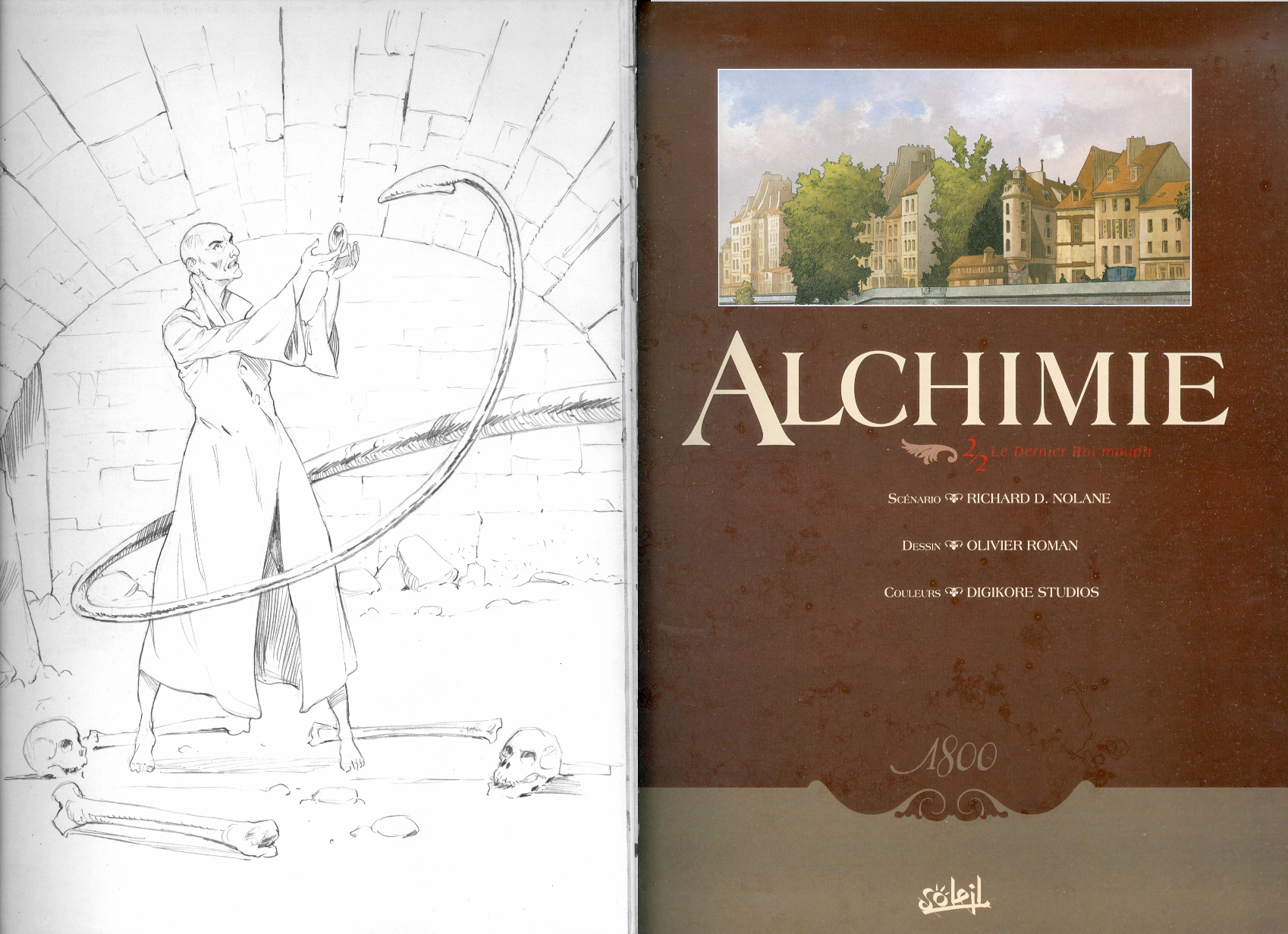 Olivier Roman, Dédicace libre sur #2 Alchimie - Dédicace