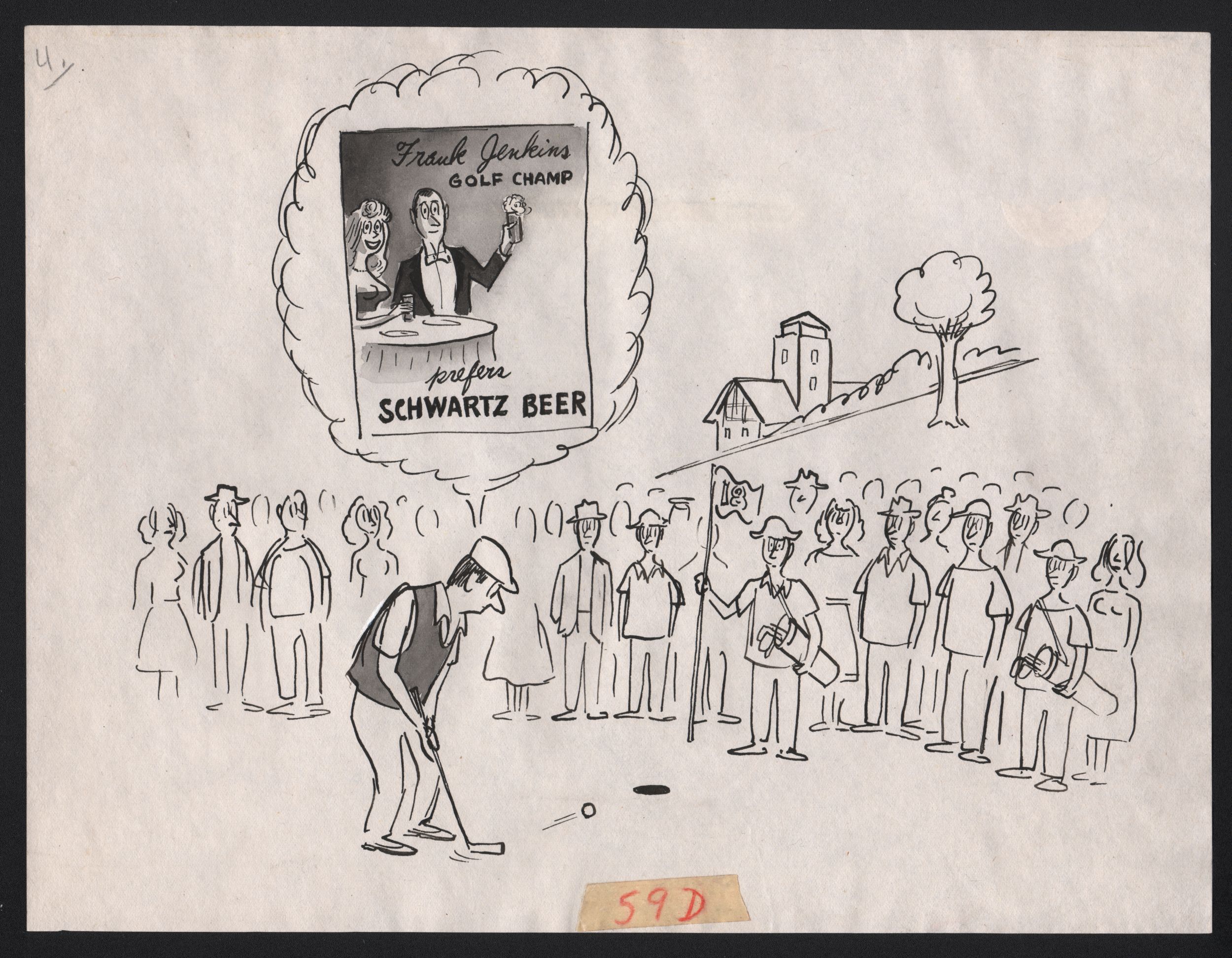 Sam Cobean, Dreams of glory (1/5) - Planche originale