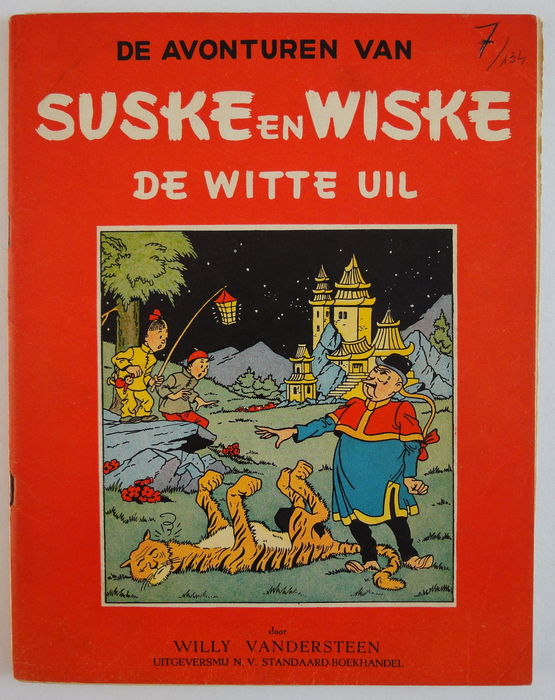 Willy Vandersteen, Suske en Wiske T7 - De Witte Uil - pl. 26 - Planche ...