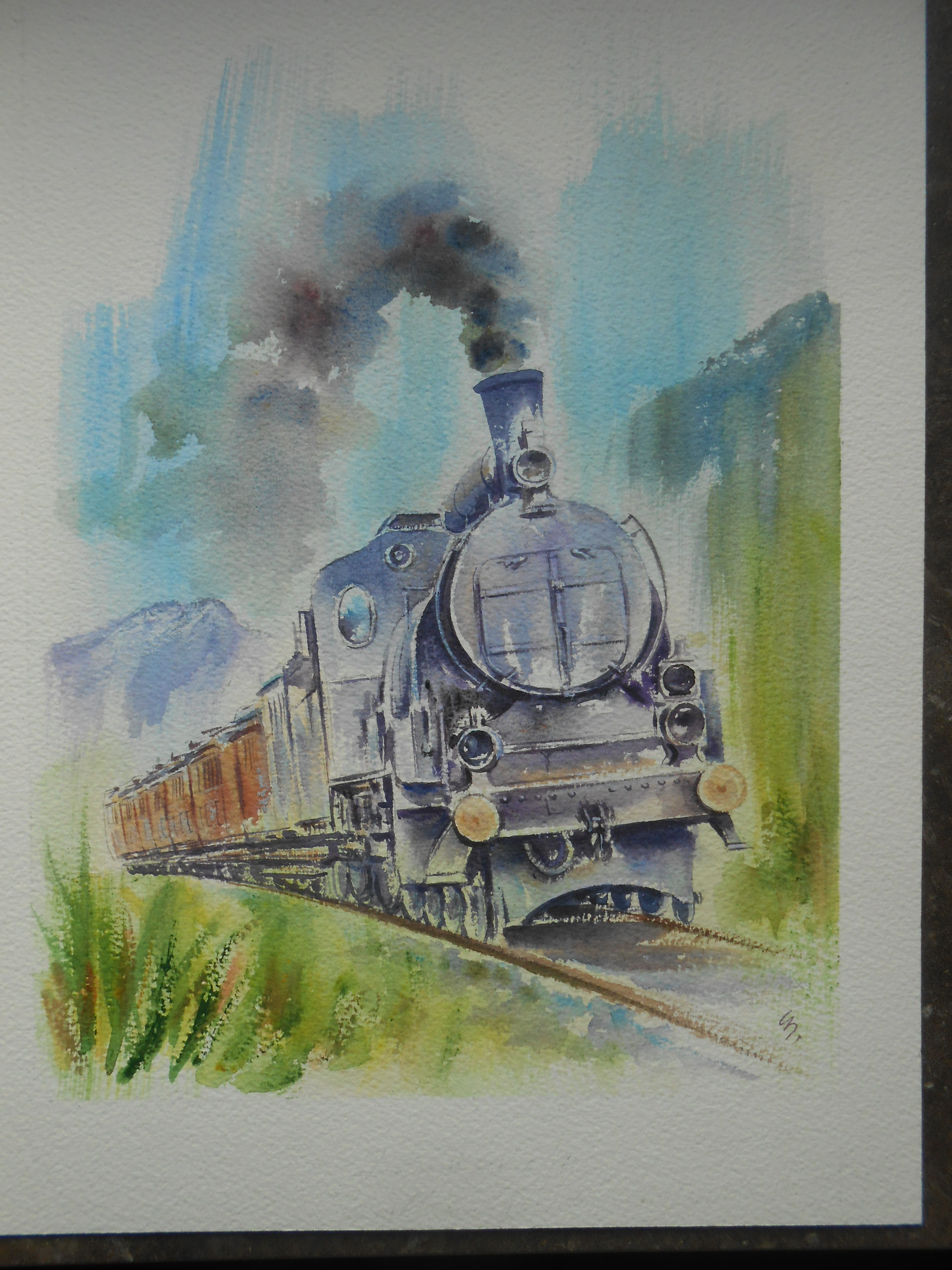 Gilbert Declercq - originele illustratie - Illustration originale