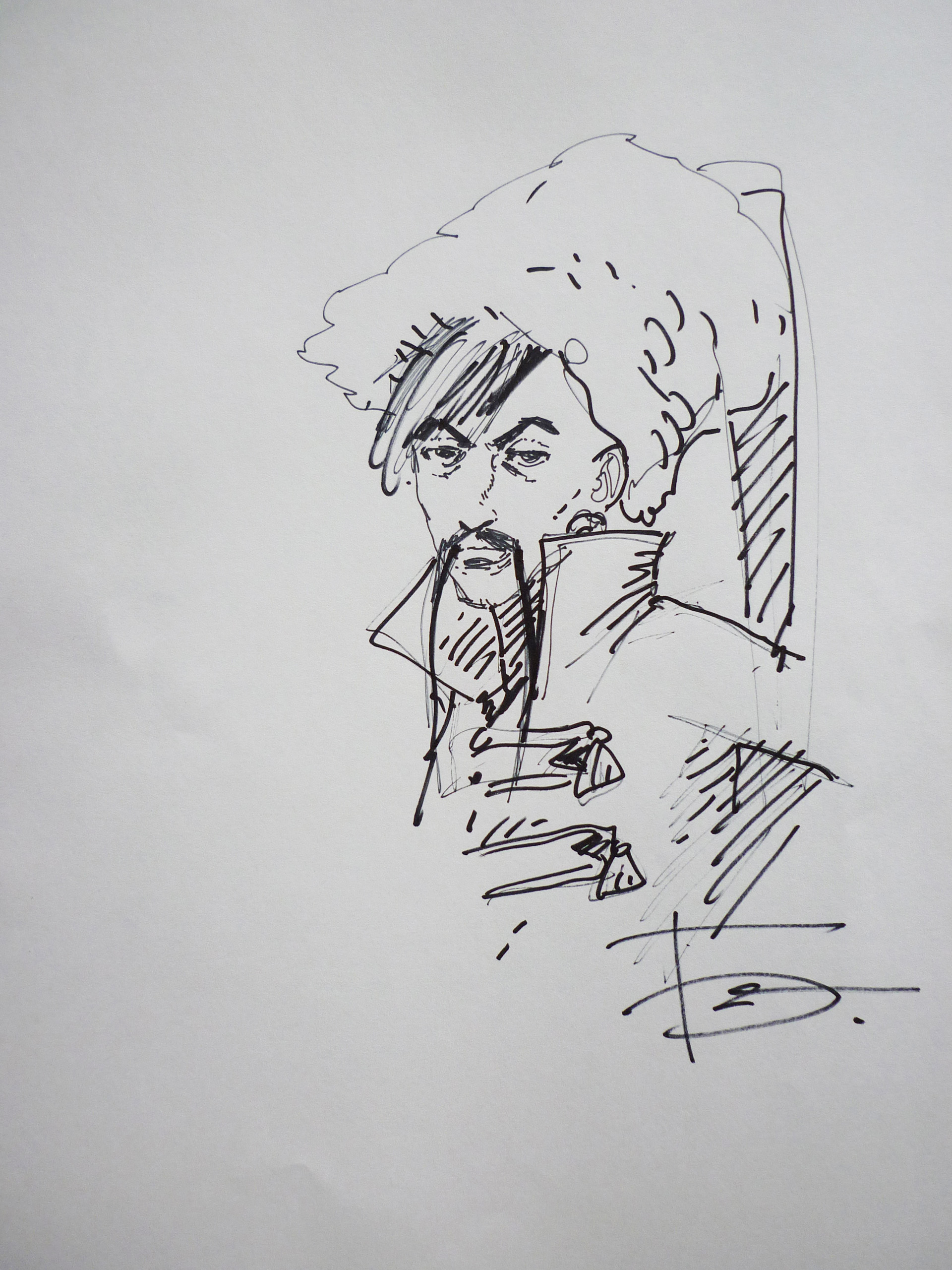 Maxim Osa par Igor Baranko - Dédicace