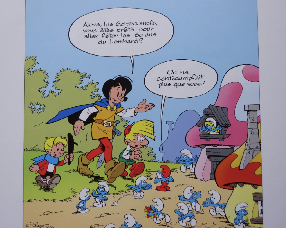 Studio Peyo, Les schtroumpfs - Johan & Pirlouit - Benoît Brisefer ...