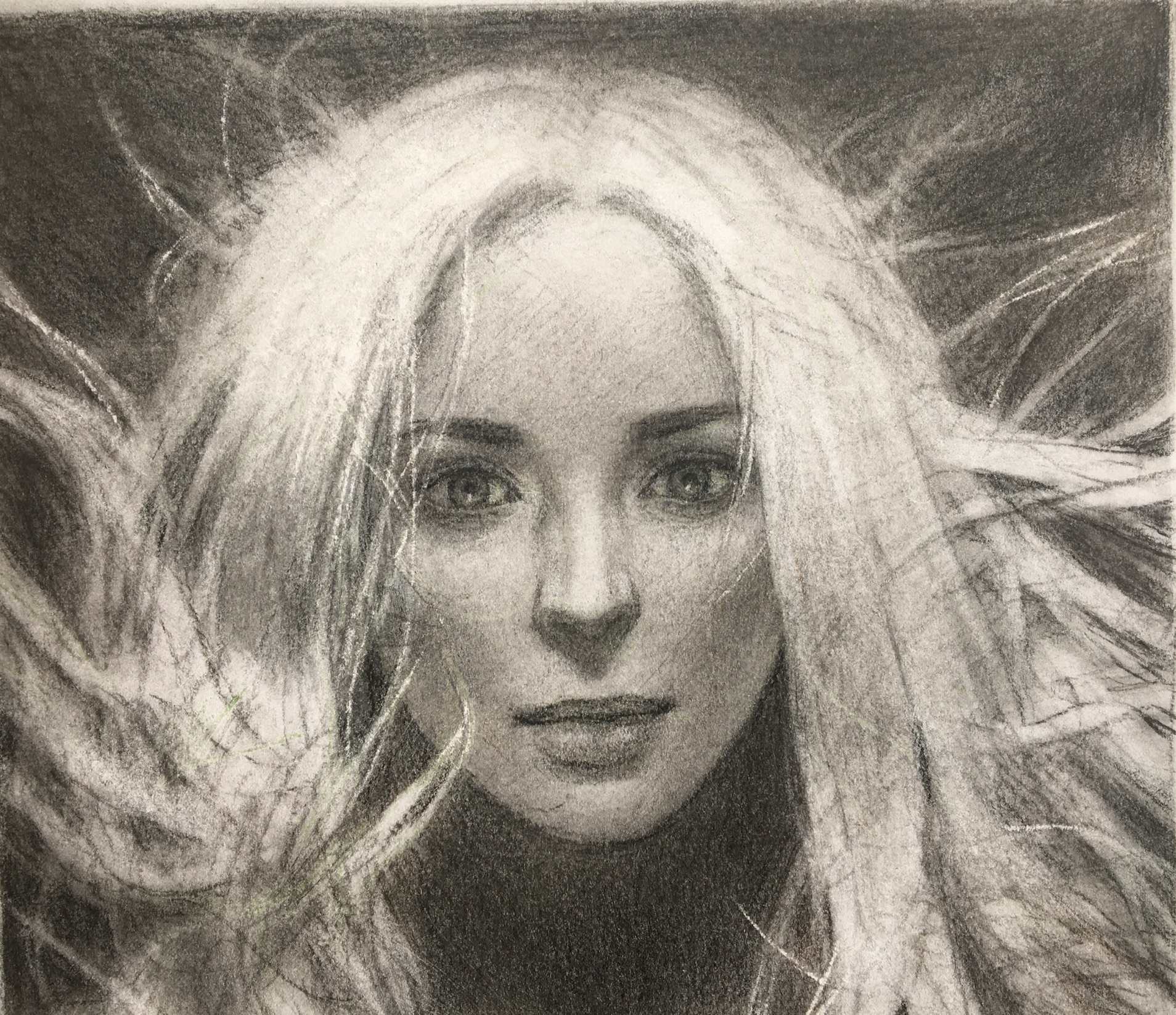 Blonde pâleur par Andréi Arinouchkine - Illustration originale