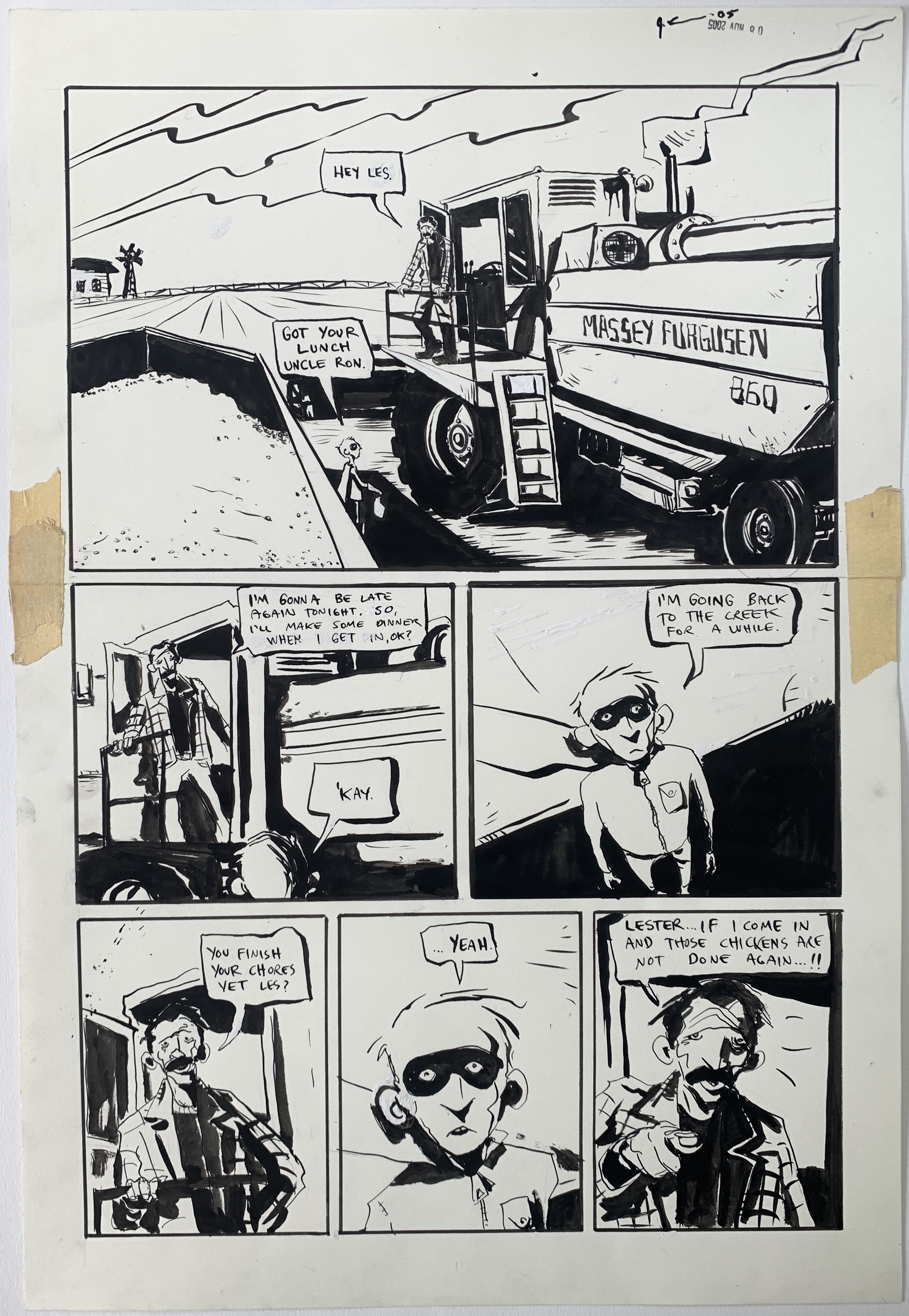 Jeff Lemire, Essex County Volume 1: Tales From the Farm p029 - Planche ...