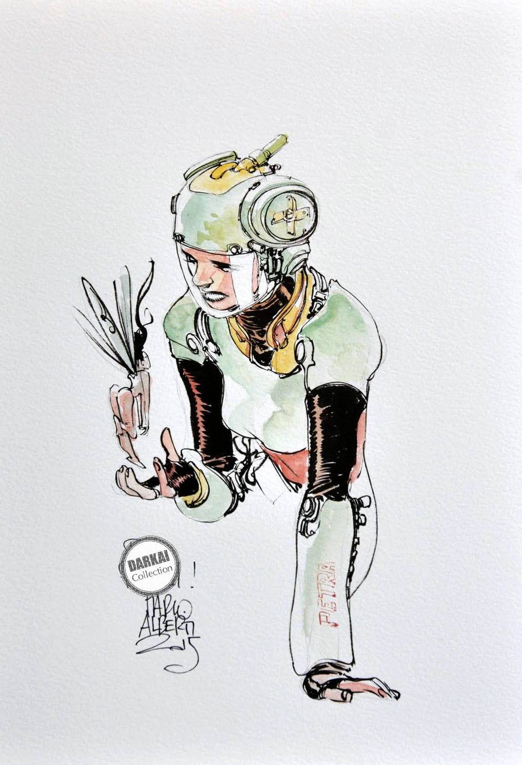 Petra par Mario Alberti - Illustration originale