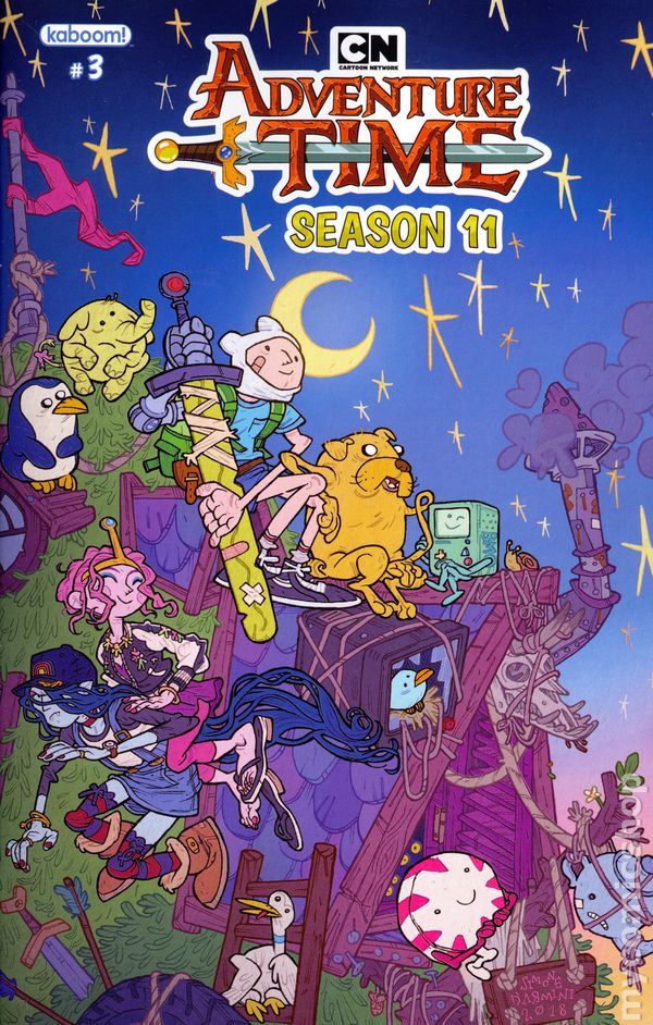 Adventure Time cover by Simone D'Armini - Couverture originale