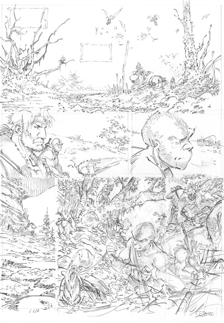 David Etien, Serge Le Tendre, Régis Loisel, T09 - L'emprise - planche ...