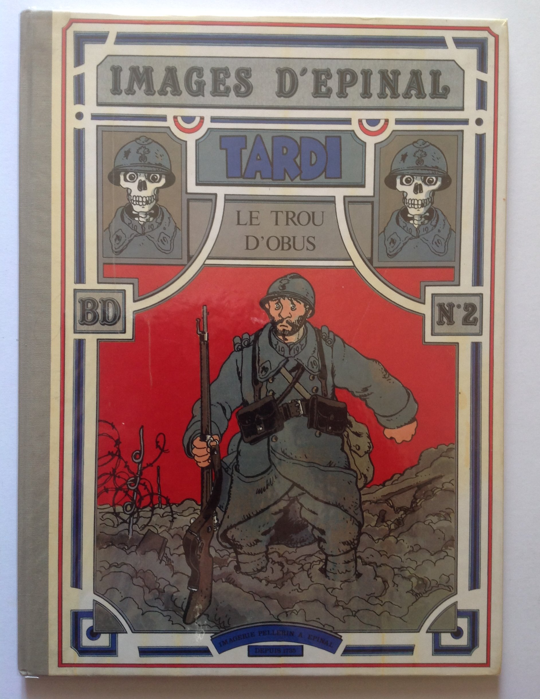 En vente - Jacques TARDI Dessin Original Dédicace Soldat Poilu Guerre ...