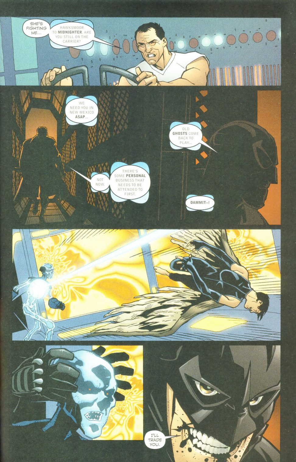 Cully Hamner, The Authority Annual 2000 P21 - Planche originale