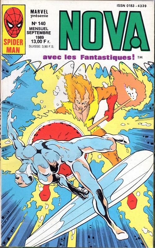 Ciro Tota, Jack Kirby, Stan Lee, Tota, couverture Nova#140, septembre ...