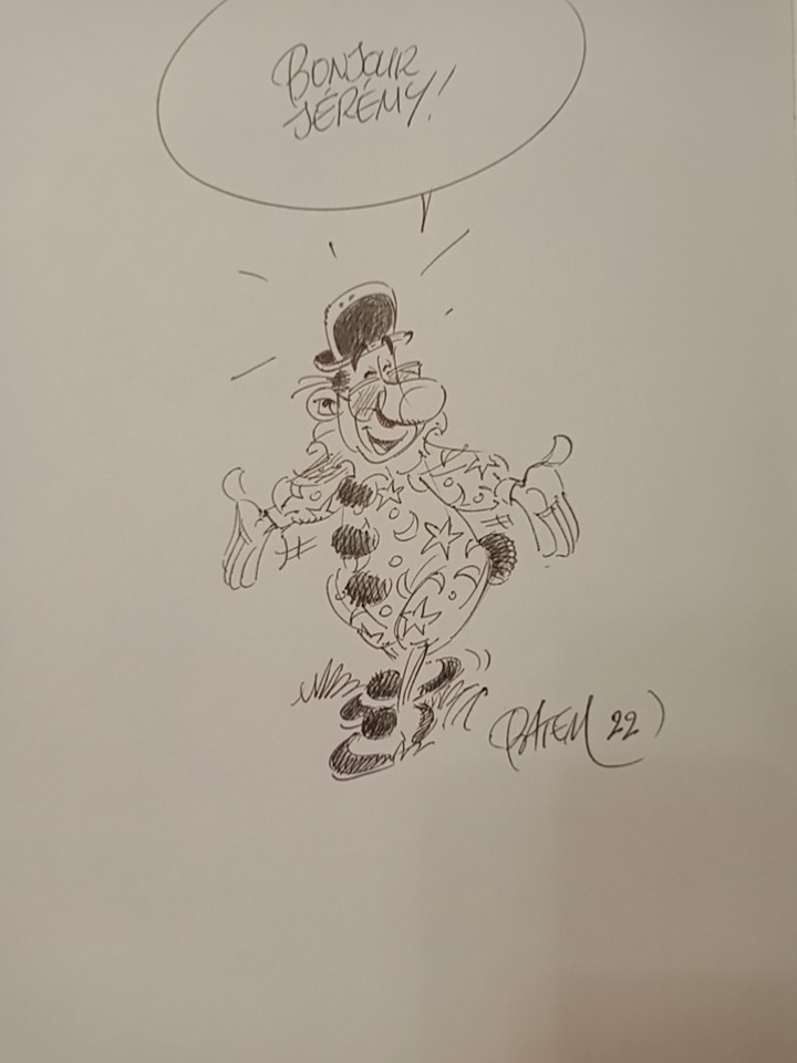 Le Marsupilami par Batem - Dédicace