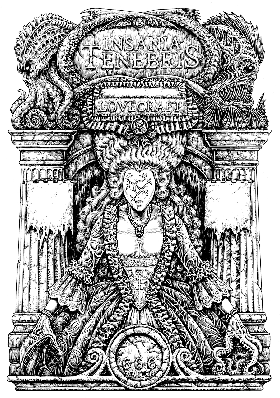 Insania Tenebris par Raúlo Cáceres, Howard Phillips Lovecraft - Planche ...