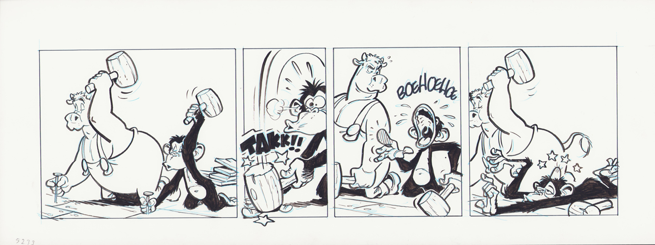 Wil Raymakers | Boes 5233 par Wil Raymakers - Planche originale