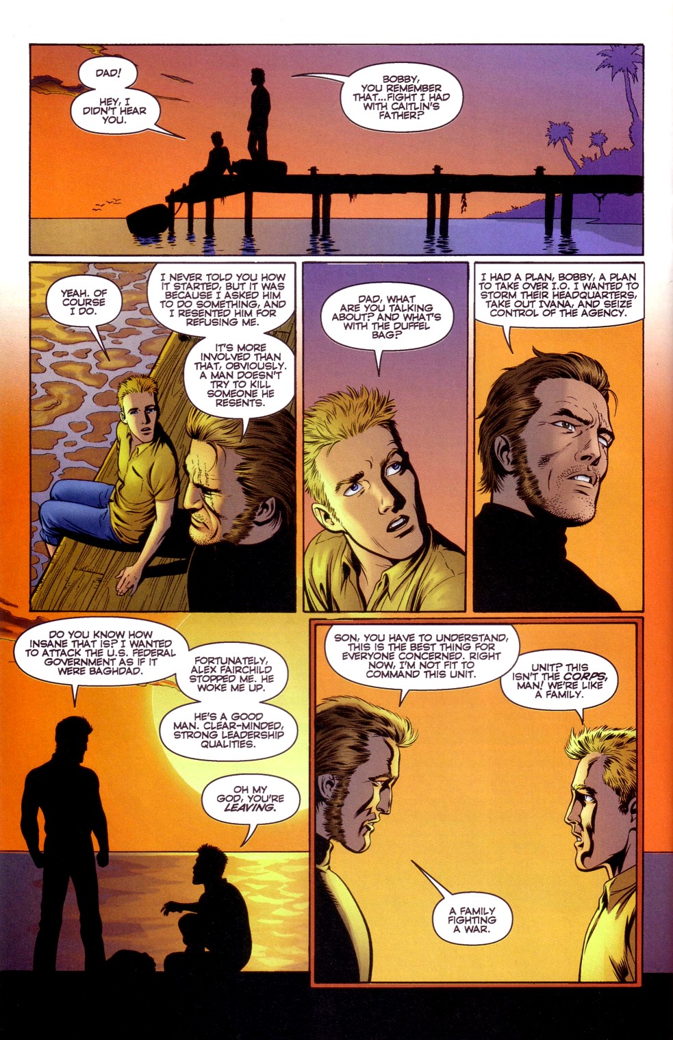 Gen13 #35 p20 par Gary Frank, Cam Smith - Planche originale