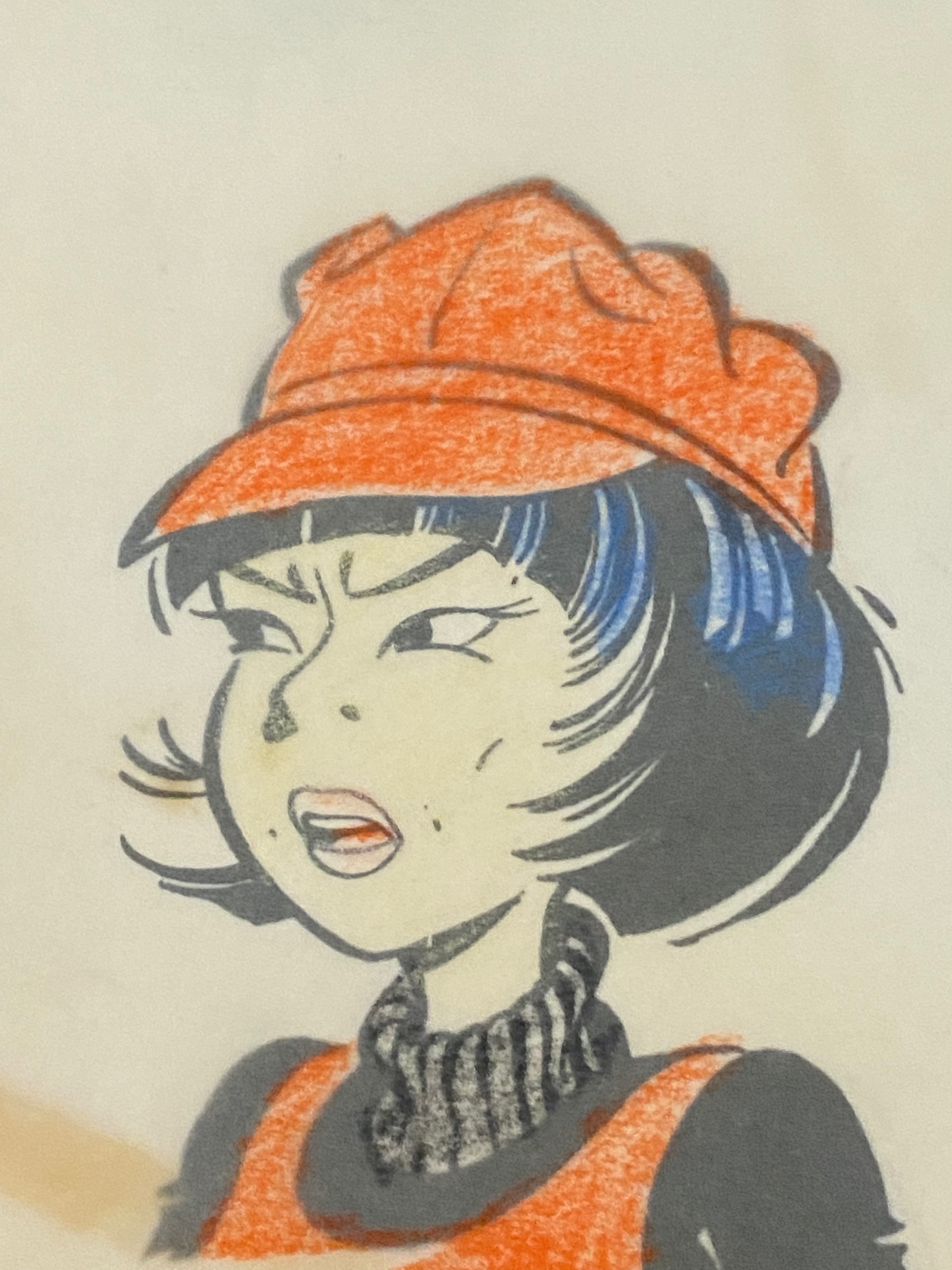 Roger Leloup, Portrait original de Yoko Tsuno pour la rubrique "le coin ...