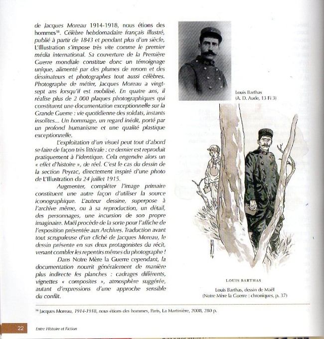 Maël, Louis BARTHAS - Chroniques - Illustration originale