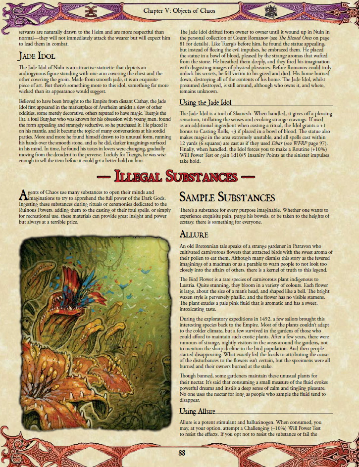 Vincent Dutrait, Tome of Corruption p88 - Original Illustration