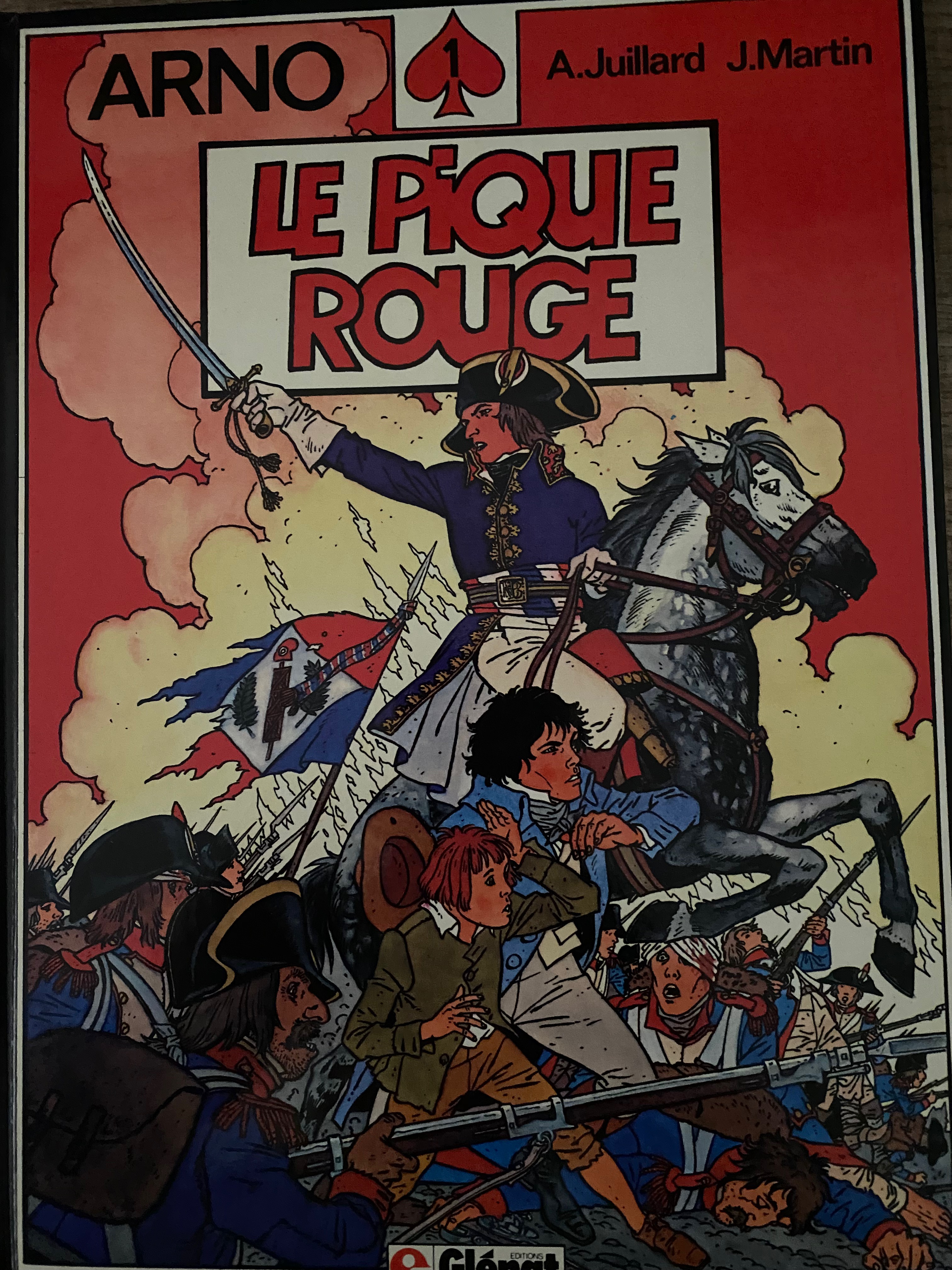 André Juillard, illustration originale, le Général Buonaparte, "Arno ...