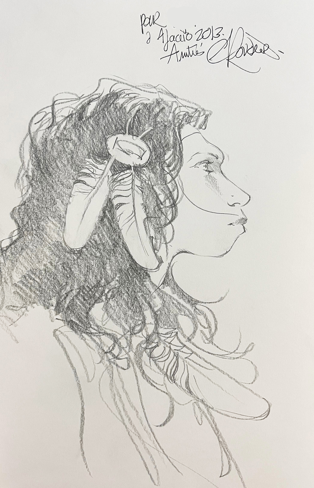 Néandertal (tome 2) by Emmanuel Roudier - Sketch