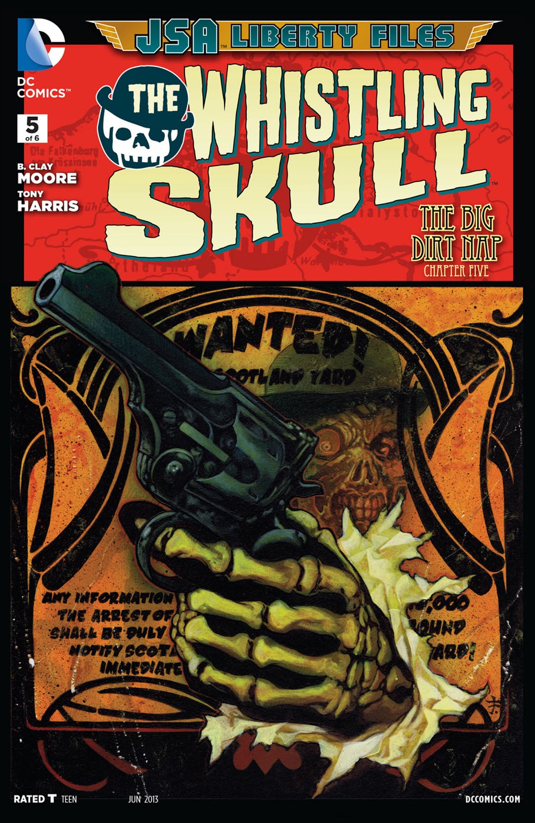 Tony Harris, B. Clay Moore, JSA Liberty Files: The Whistling Skull ...