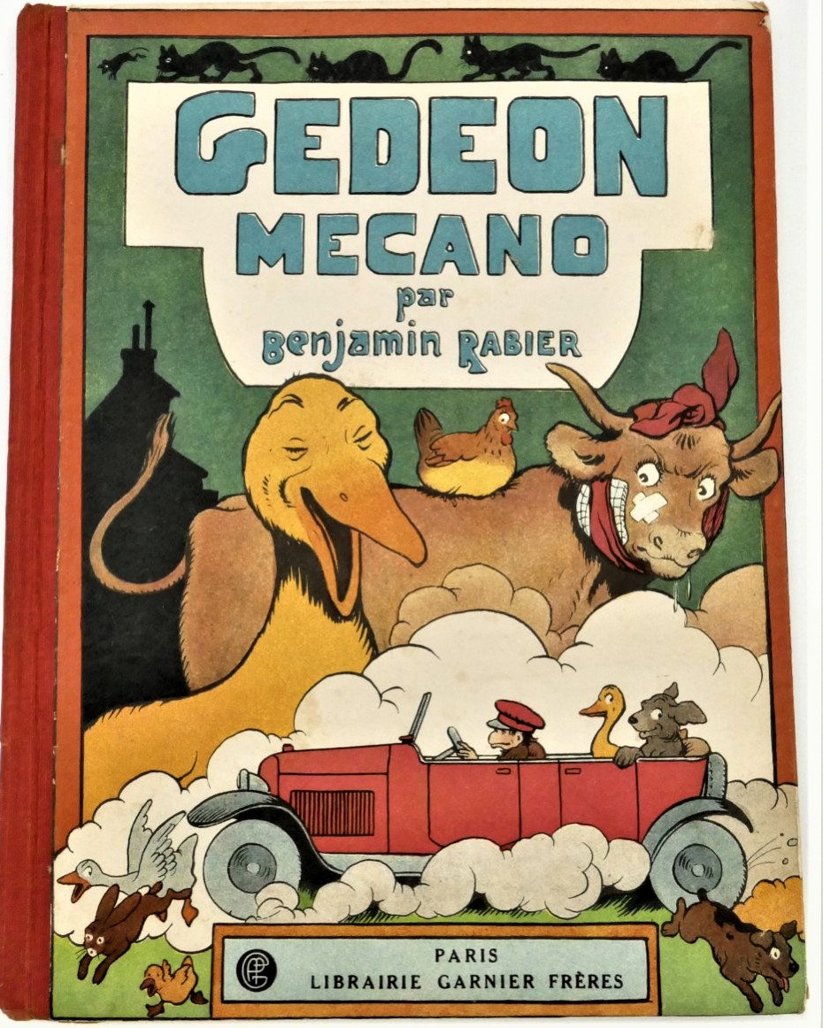 Benjamin Rabier, Gédéon Mécano (planche 35) - Planche originale