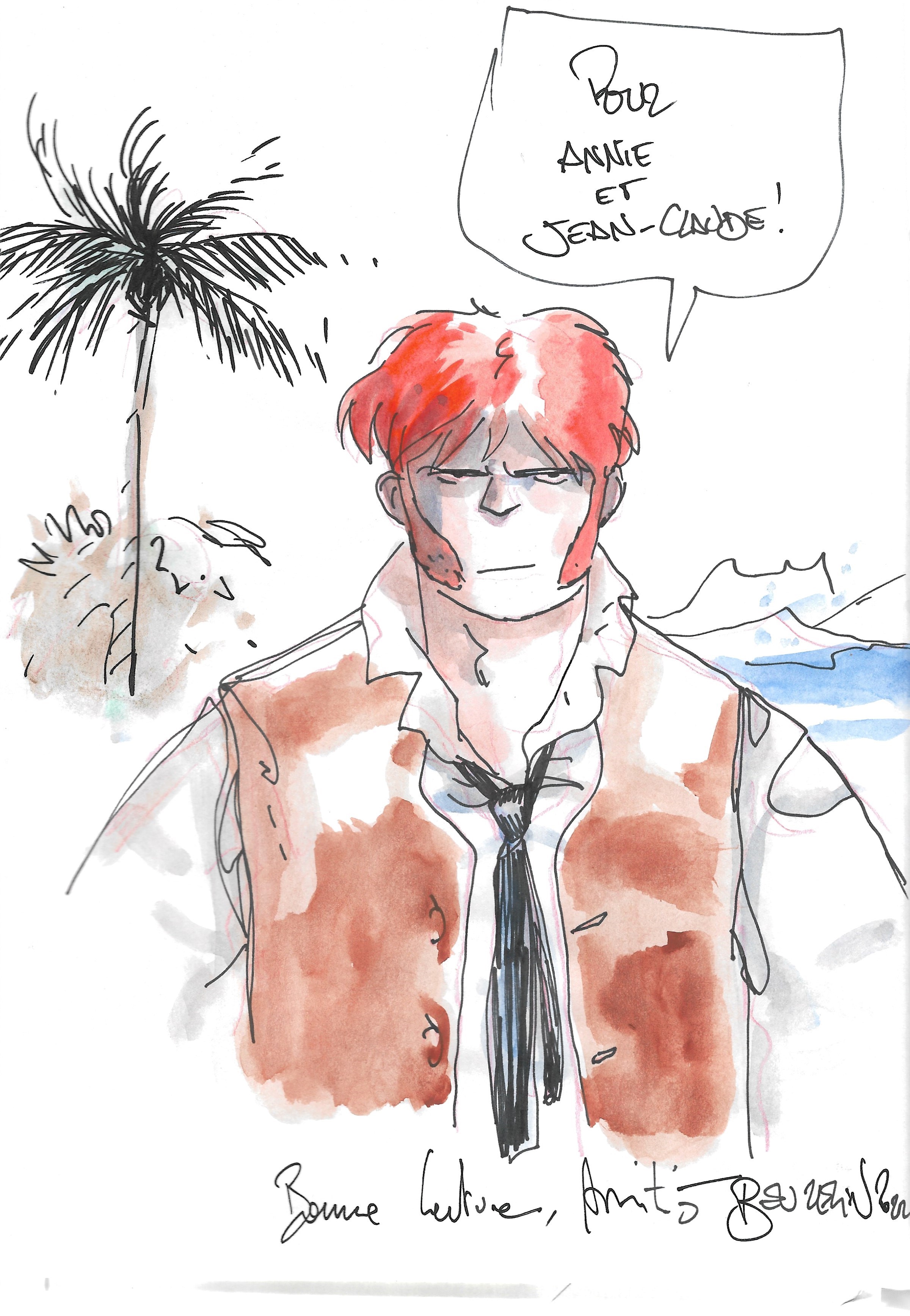 Peter Dillon by Boris Beuzelin - Sketch