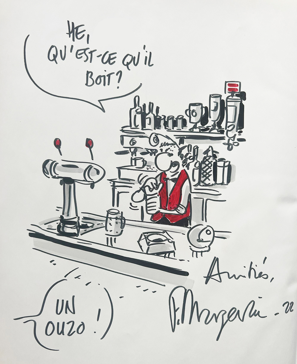 Lucien (tome 4) par Frank Margerin - Dédicace