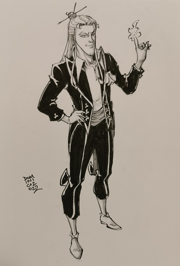 Alamander 1 par Marco Dominici - Illustration