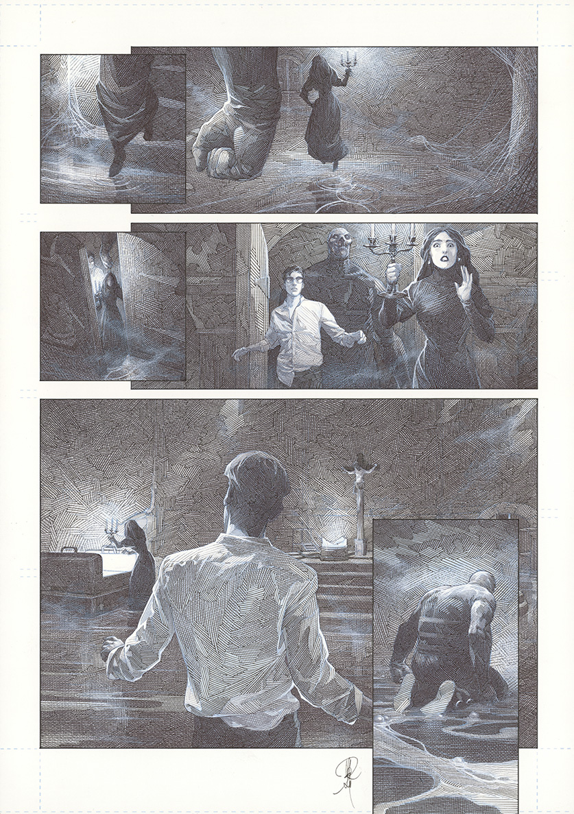 Alberto Varanda, Olivier Vatine, La Mort Vivante - Pl 47 - Planche ...