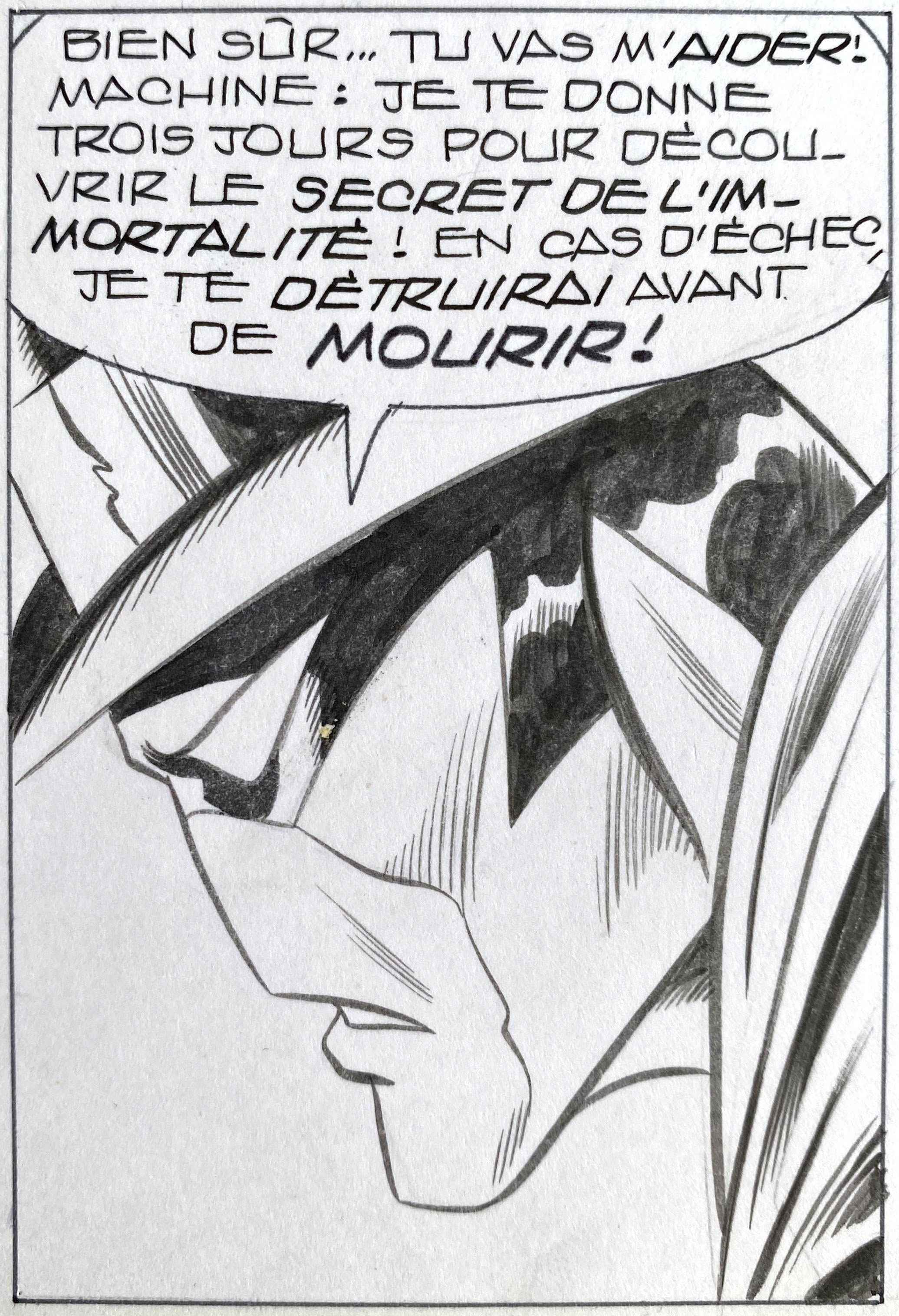 Jean-Yves Mitton, Mikros - Le Maître du PSI - Titans no 53 - planche ...