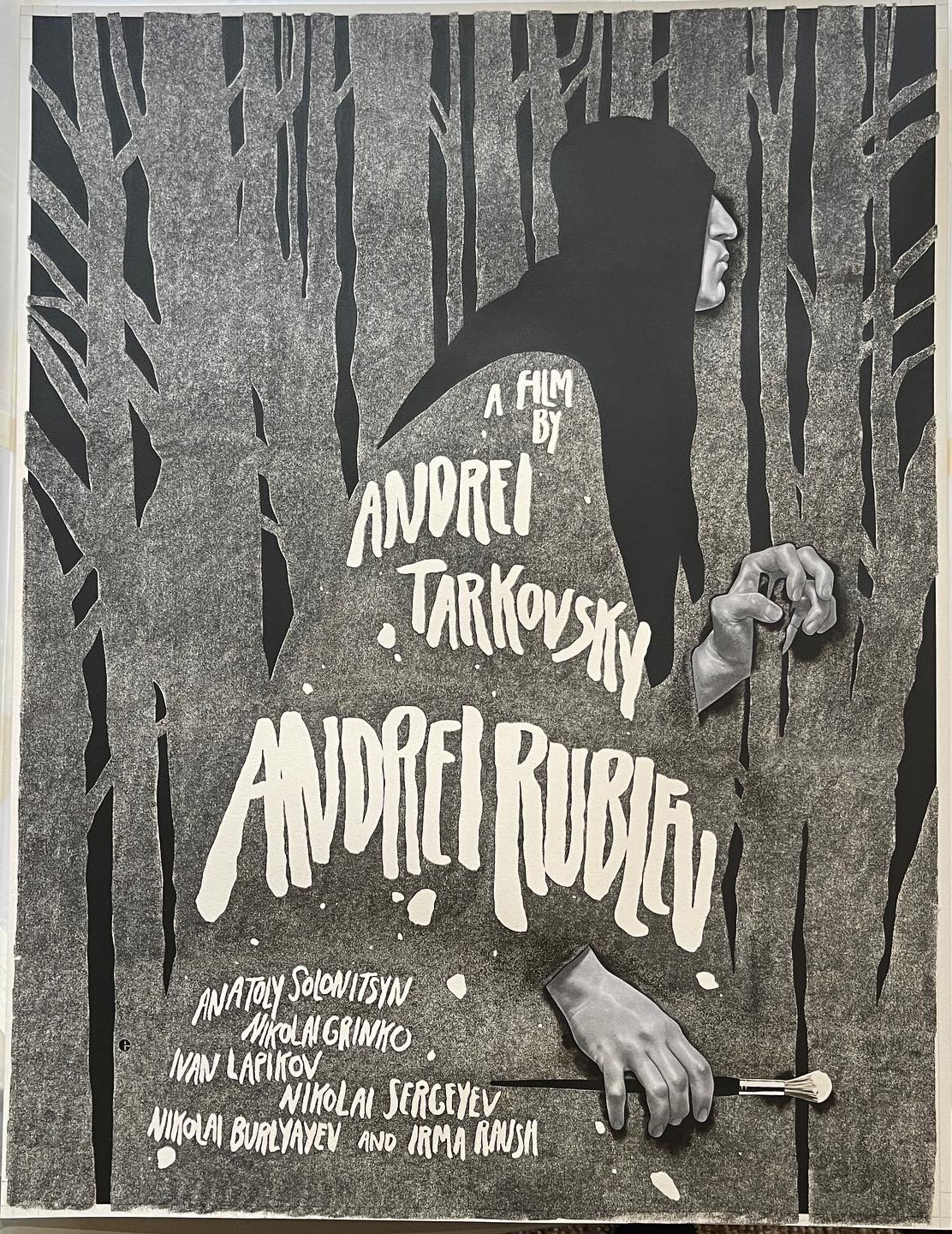 Andrei Rublev - Edward Kinsella - Original Poster illustration ...