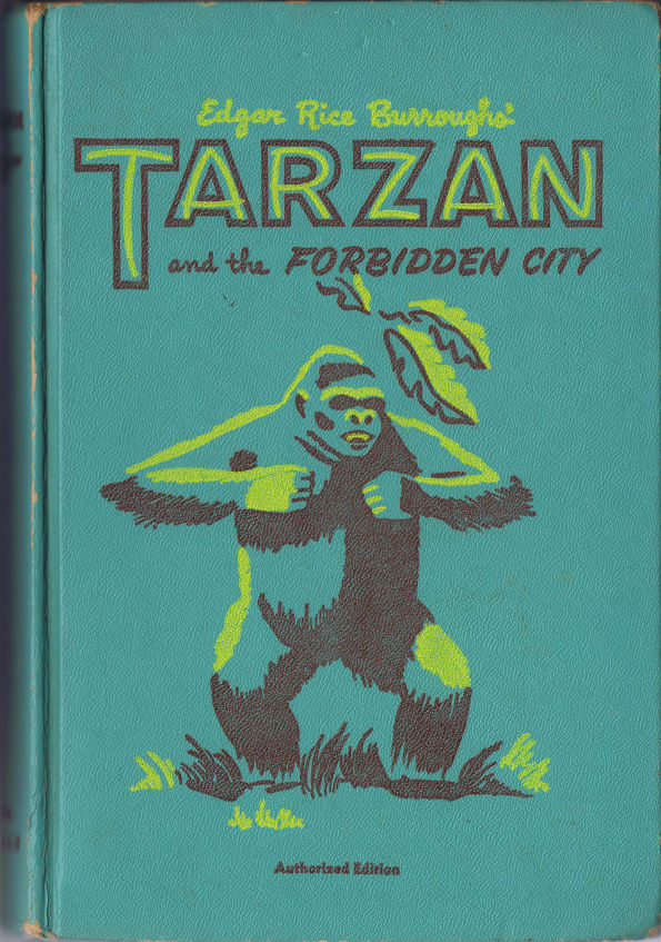 Tarzan Cover Art by Jesse Marsh - Couverture originale