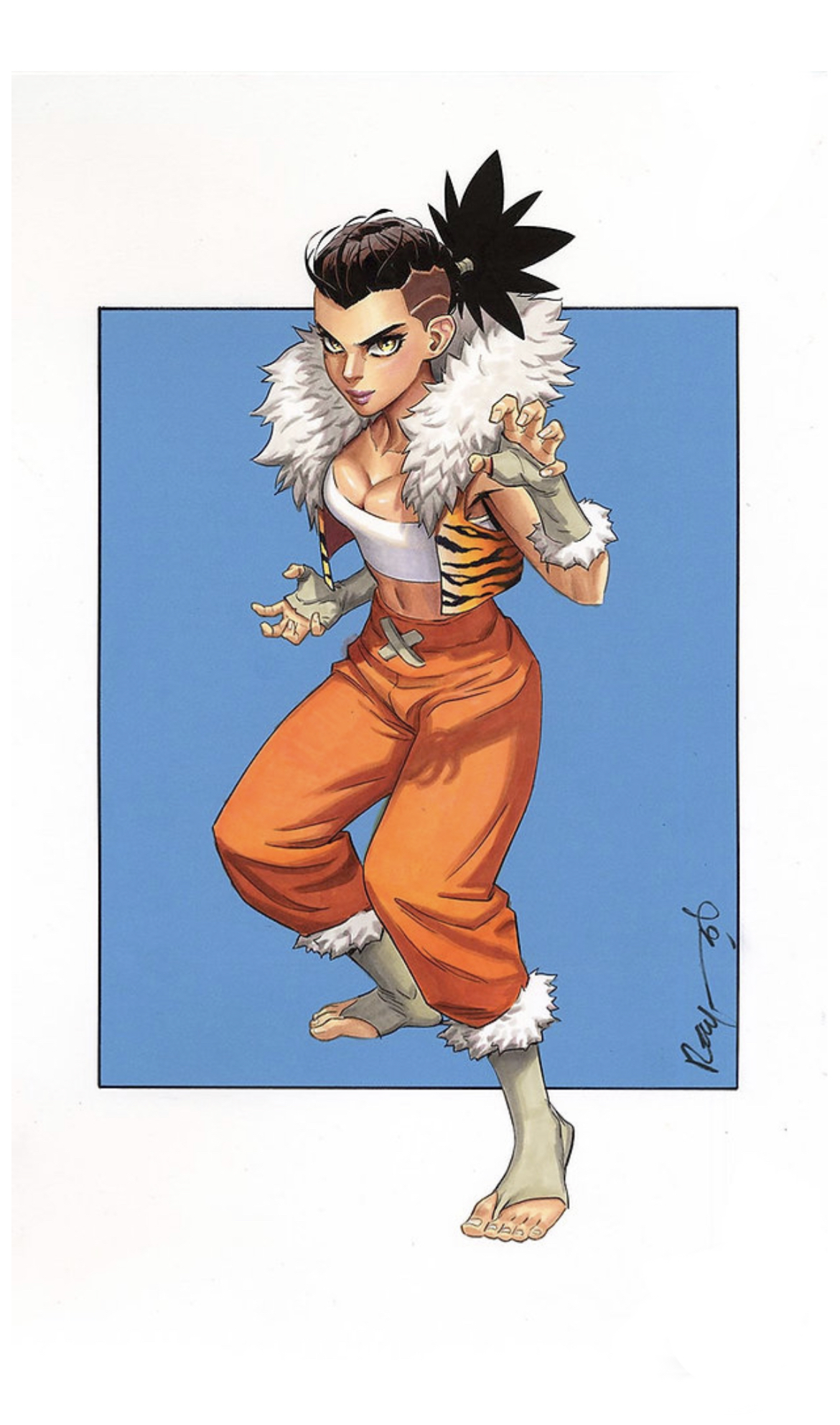 La théorie du KO par Mathieu Reynes - Illustration originale