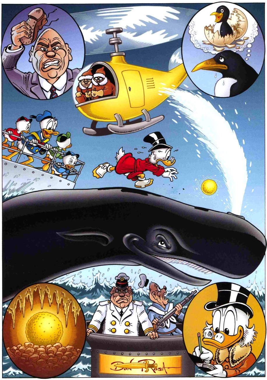 Don Rosa, Carl Barks, Disney's Les inédits de Don Rosa - A Cold Bargain ...