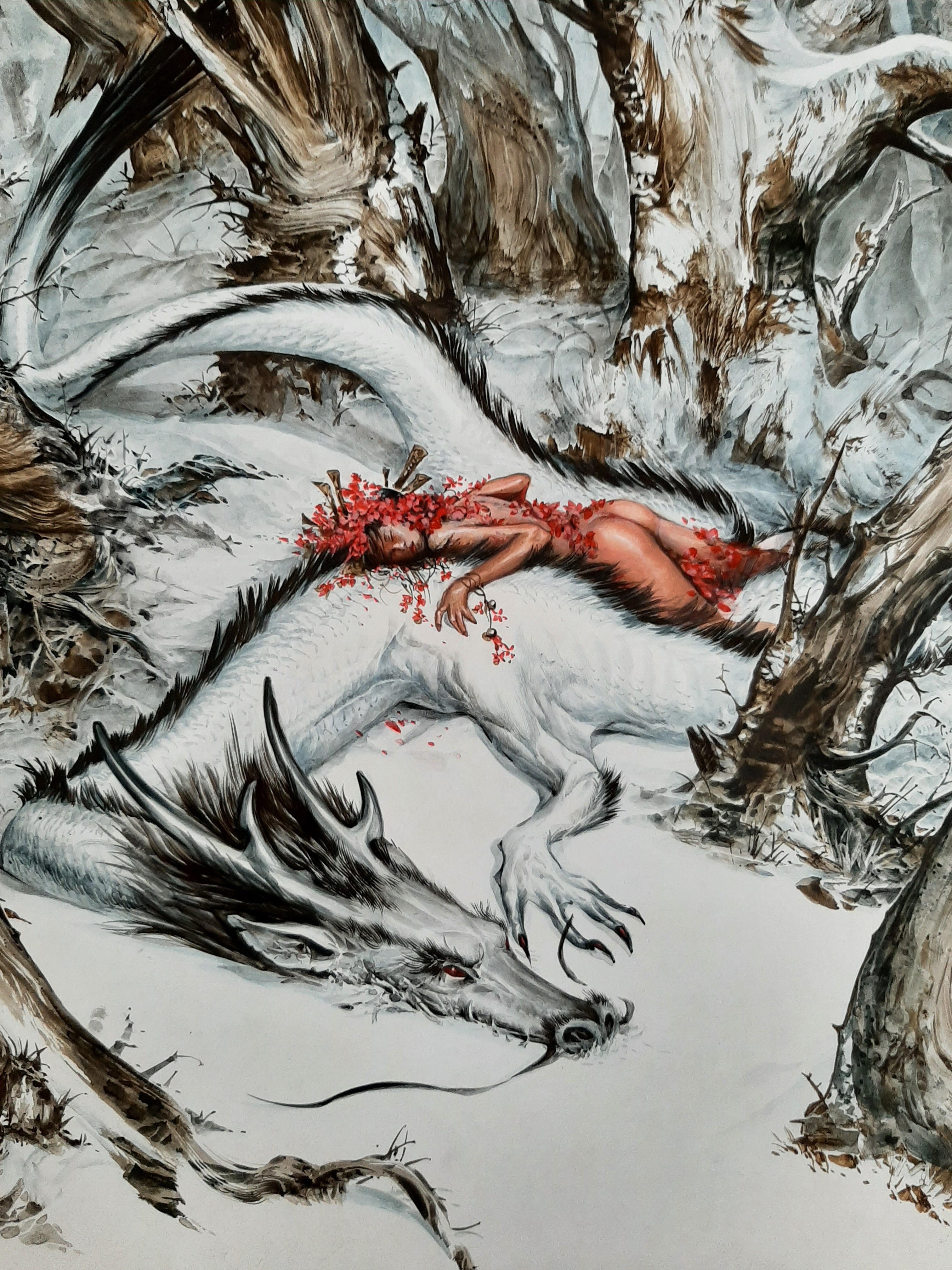 Sleepers par Saverio Tenuta - Illustration originale