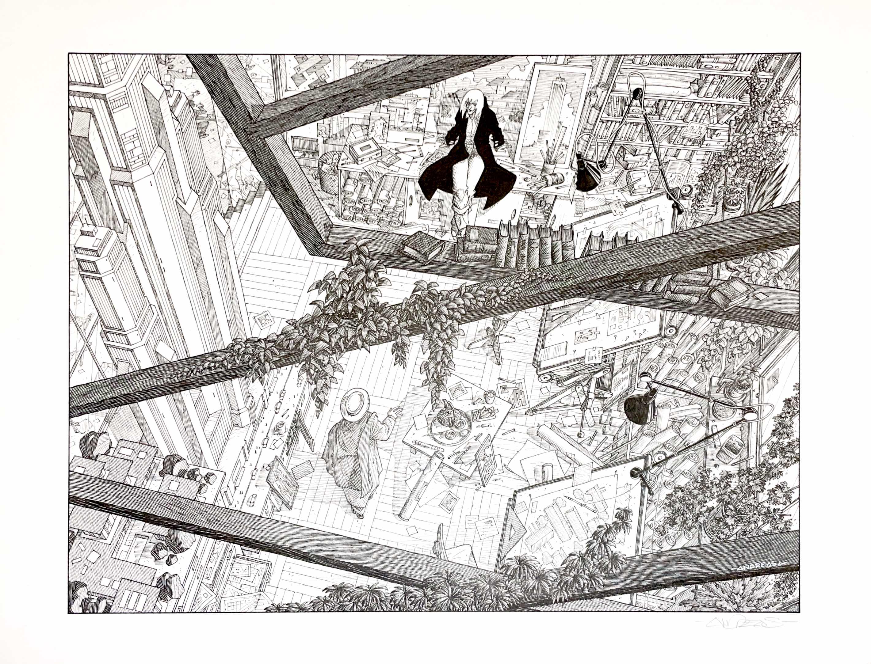 Rork par Andreas - Illustration originale