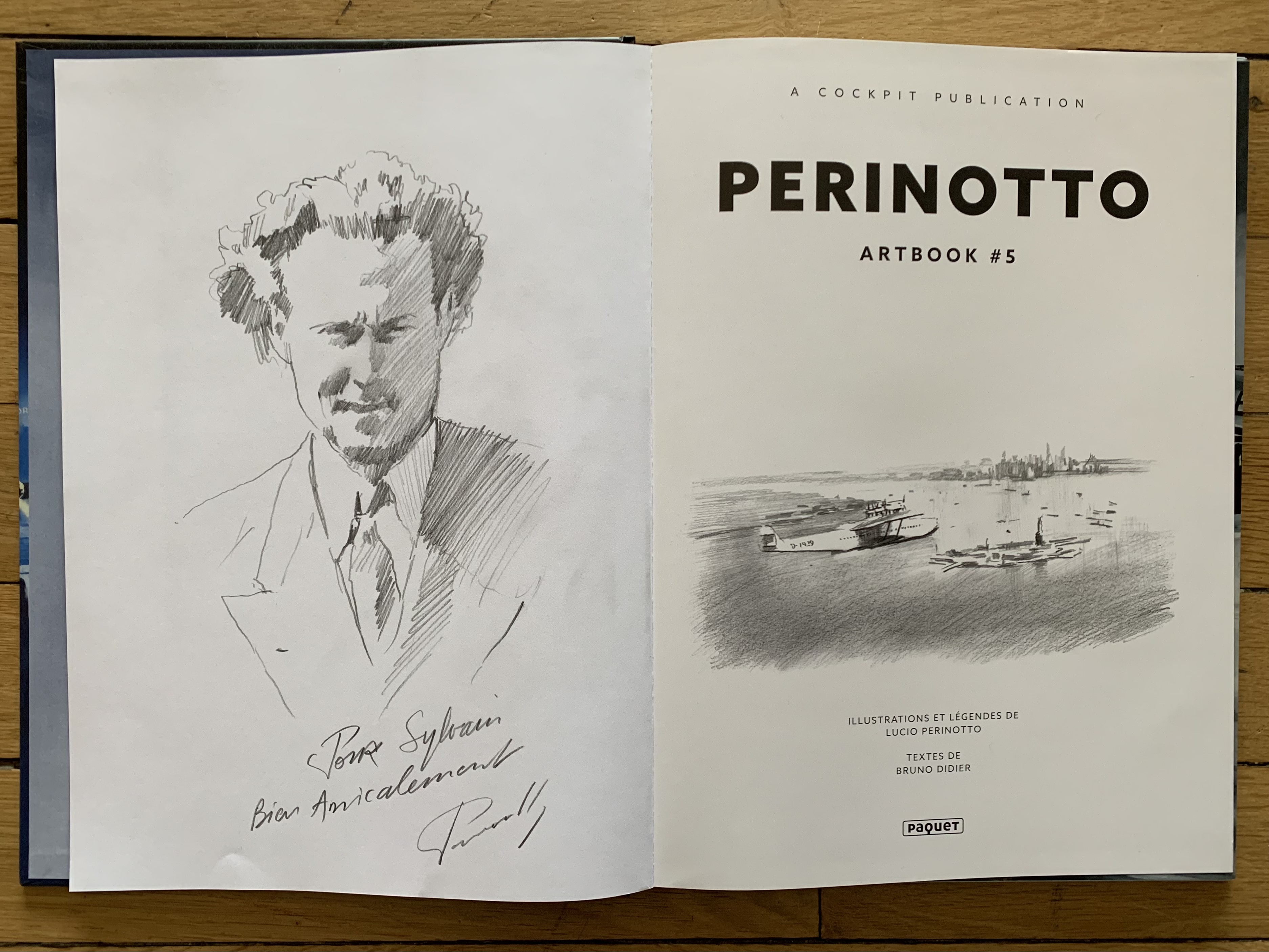 Artbook vol 5 par Lucio Perinotto - Dédicace