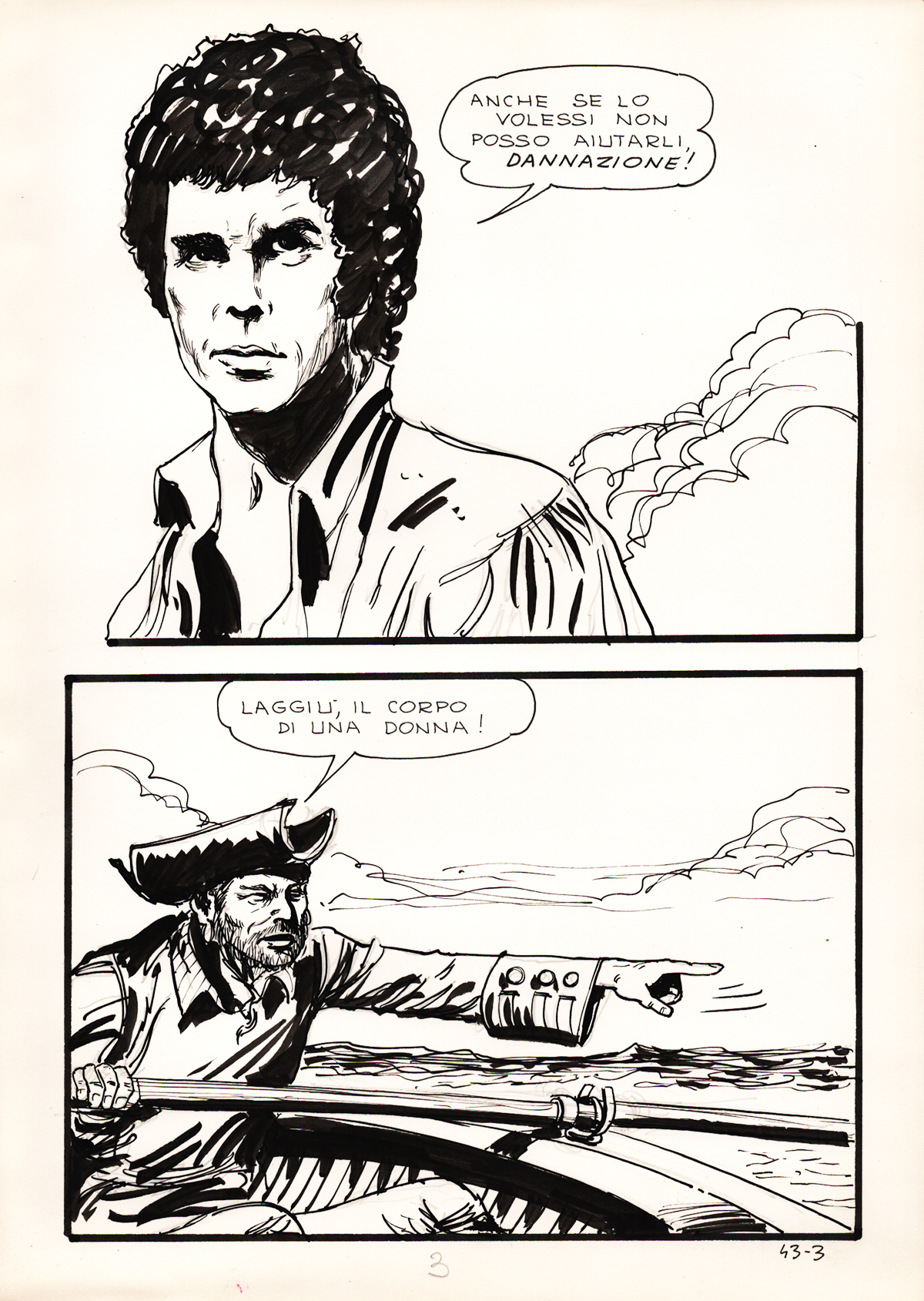 Milo Manara, Roberto Renzi, Jolanda de Almaviva (planche 43-3 ...