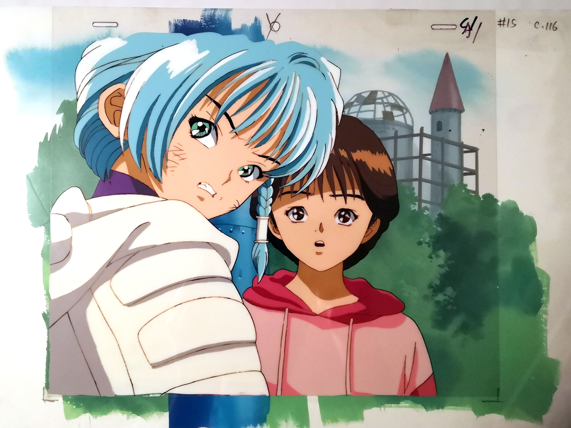 Madhouse, Studio Deen, DNA2 Anime Cel - Karin Aoi & Ami Kurimoto ...
