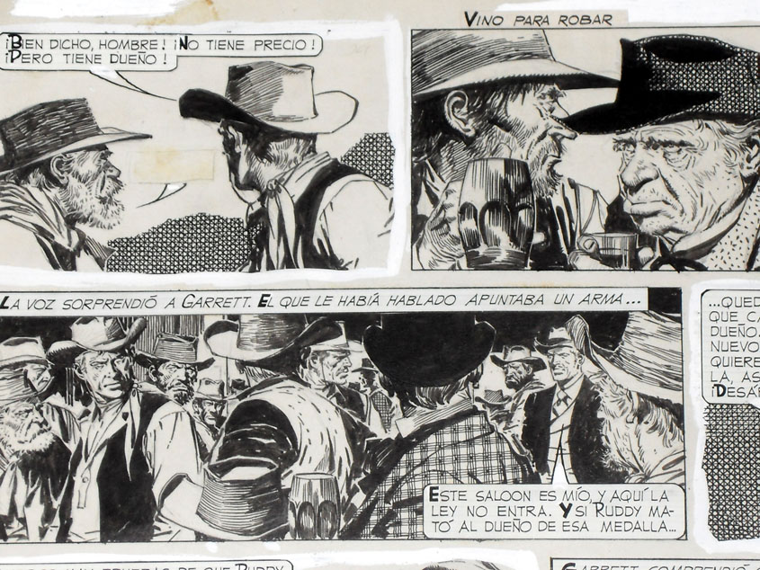 Arturo Del Castillo, Garrett, el montaraz. Episodio: "Vino para robar ...