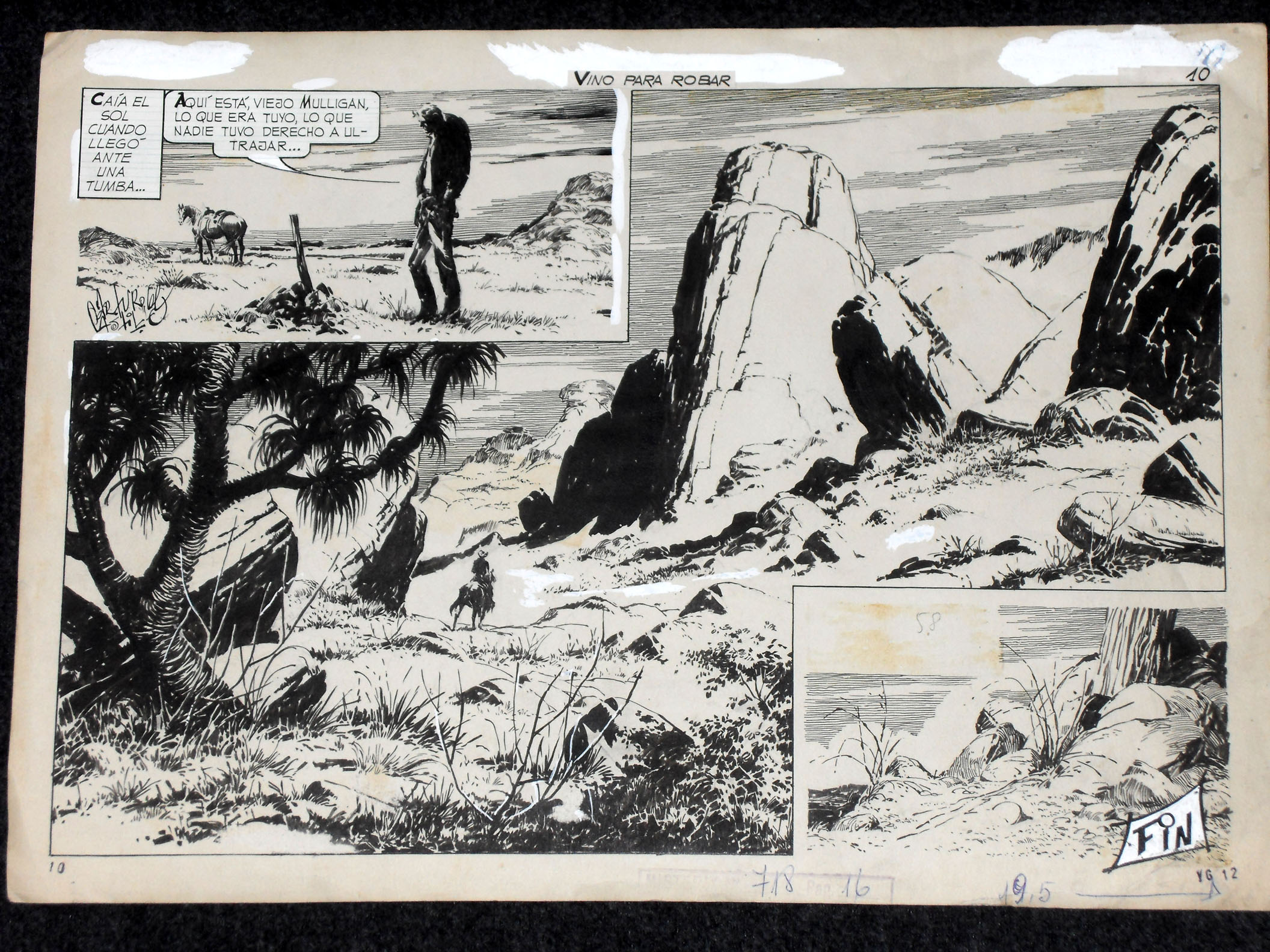Arturo Del Castillo, Garrett, el montaraz. Episodio: "Vino para robar ...