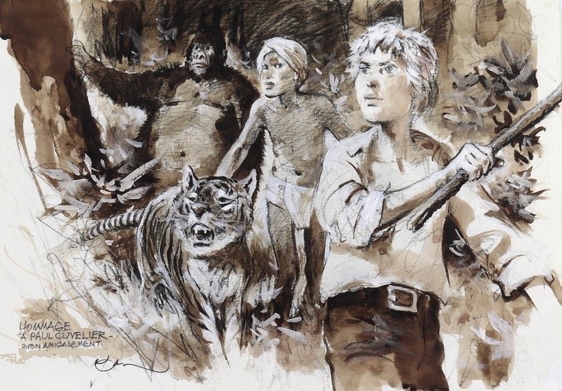 René Follet, Paul Cuvelier, Follet - Hommage à Cuvelier et Corentin ...