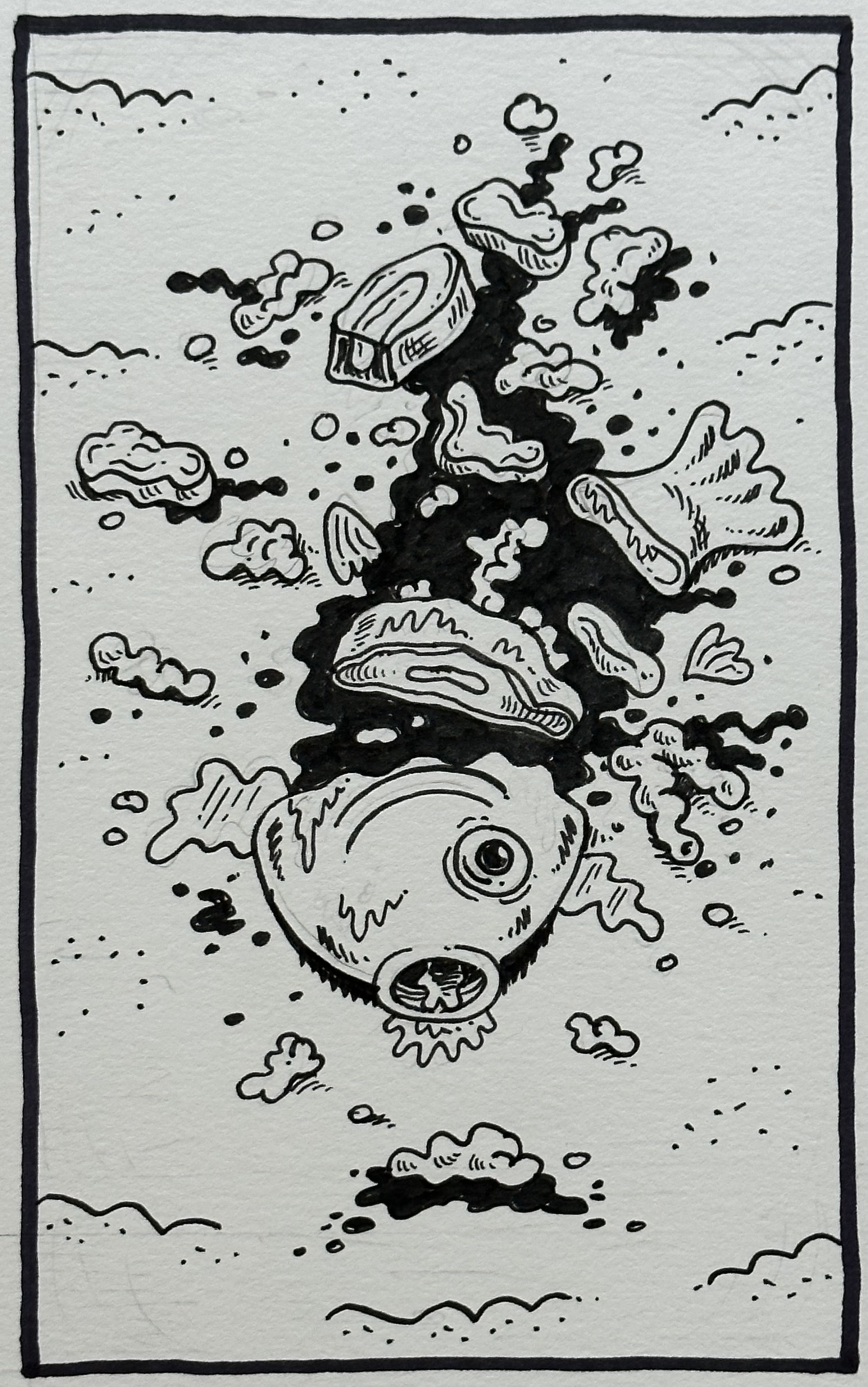 Backderf, Derf - My Friend Dahmer - first draft - Planche originale